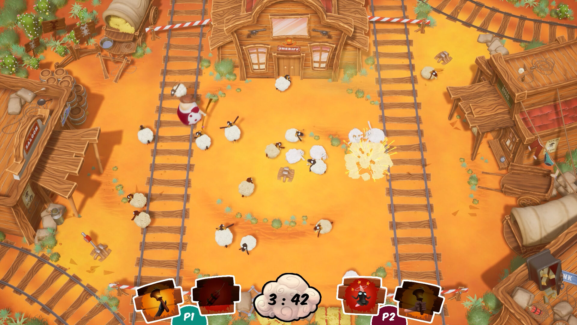 Enzo Lemaire - HIDDEN SHEEP - Western Map