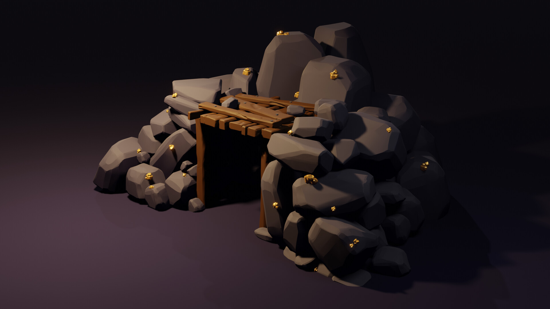 ArtStation - Gold mine