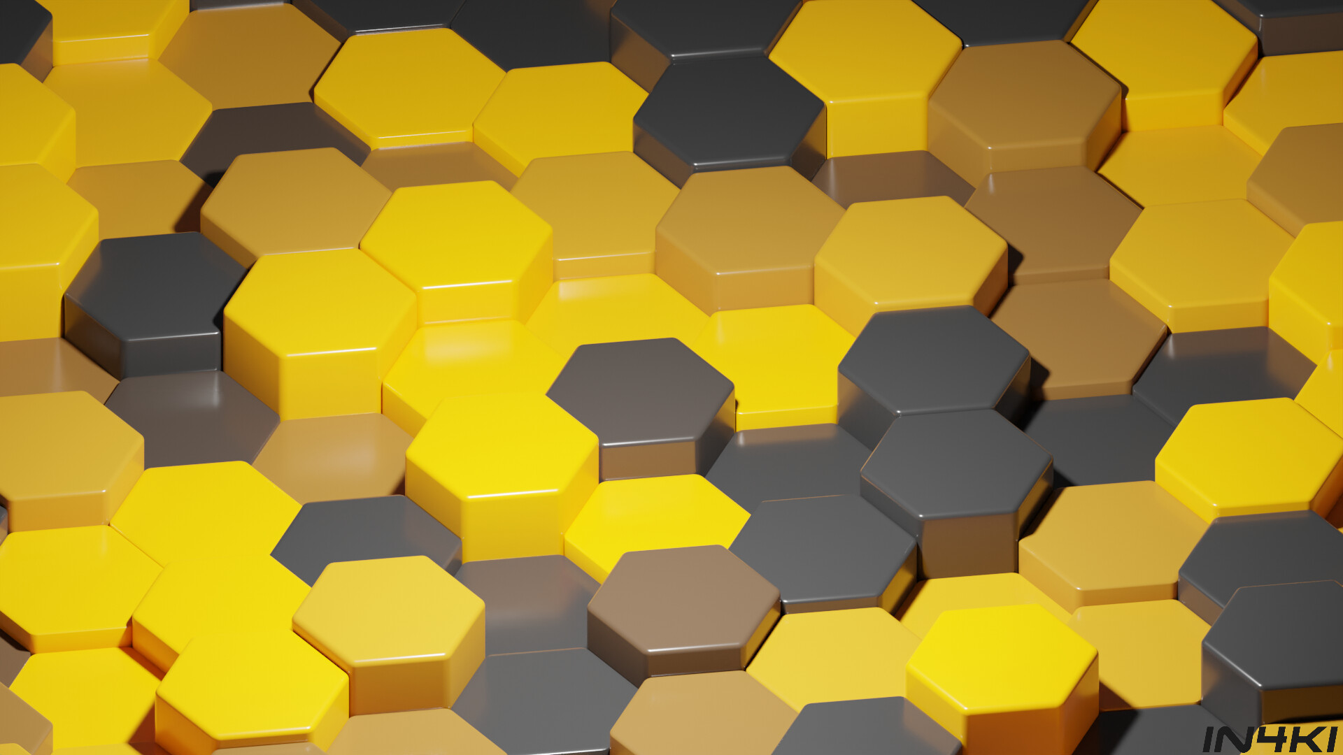 ArtStation - Background #3 Hex Wave