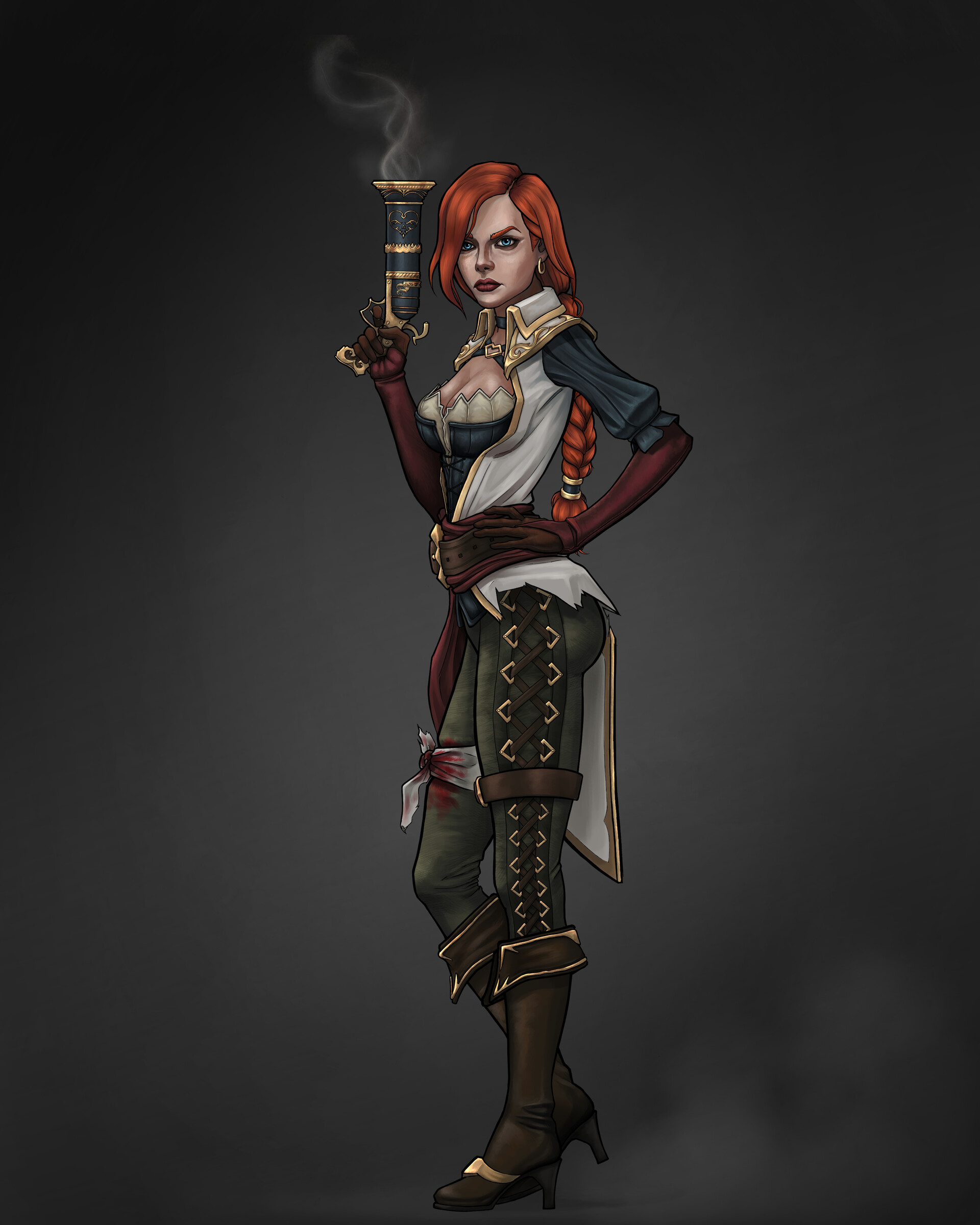 ArtStation - Miss Fortune fan art ( League of legends )