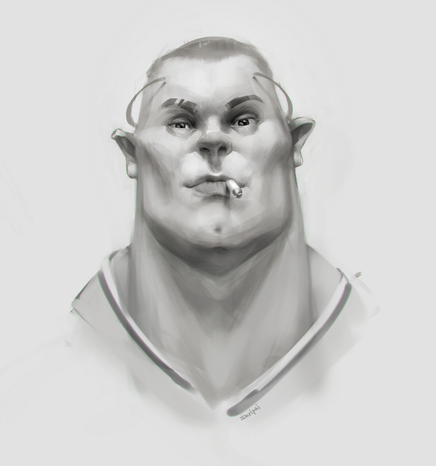 ArtStation - dude sketch