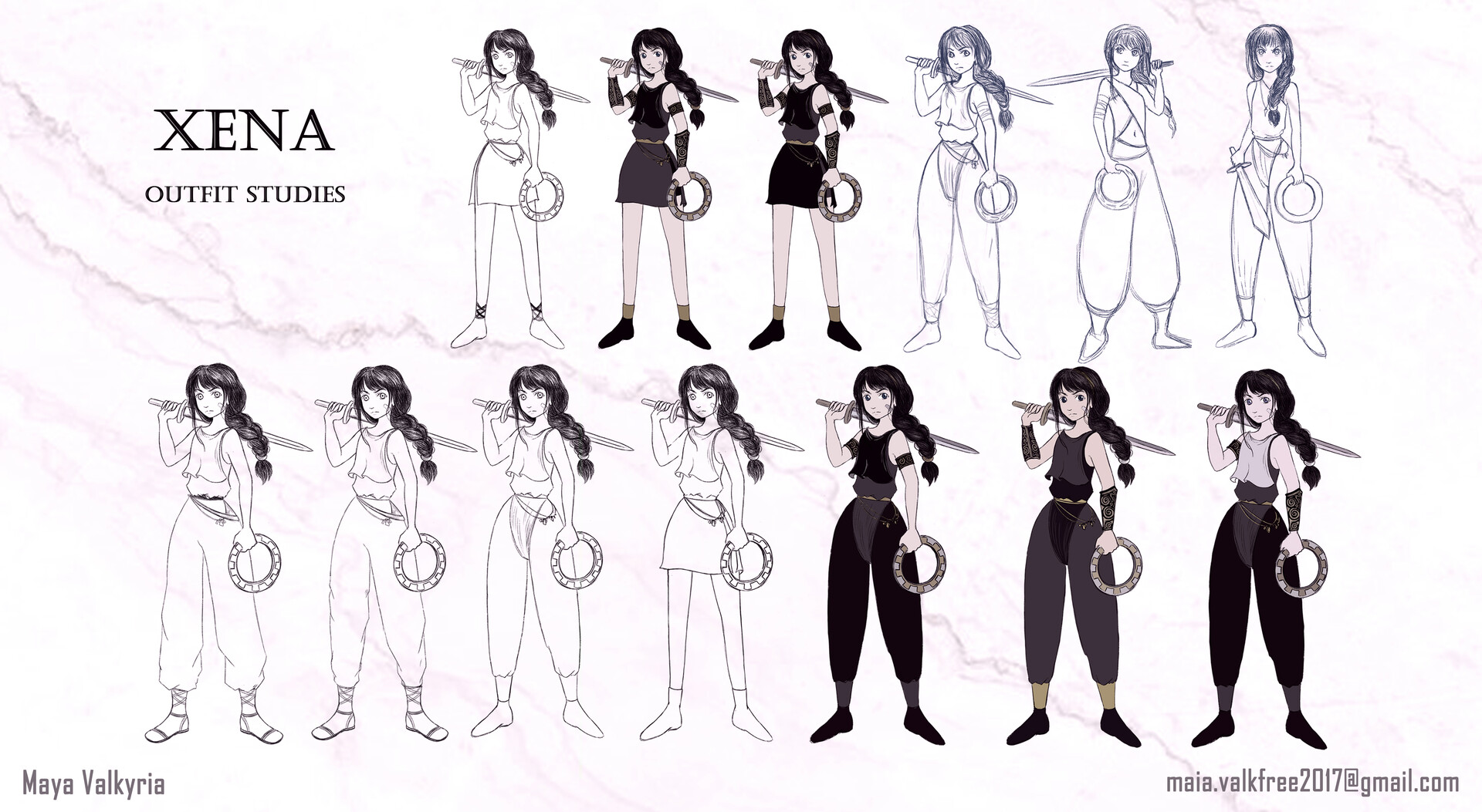 Maya Valkyria - VisDev and Concept Art Portfolio 2022