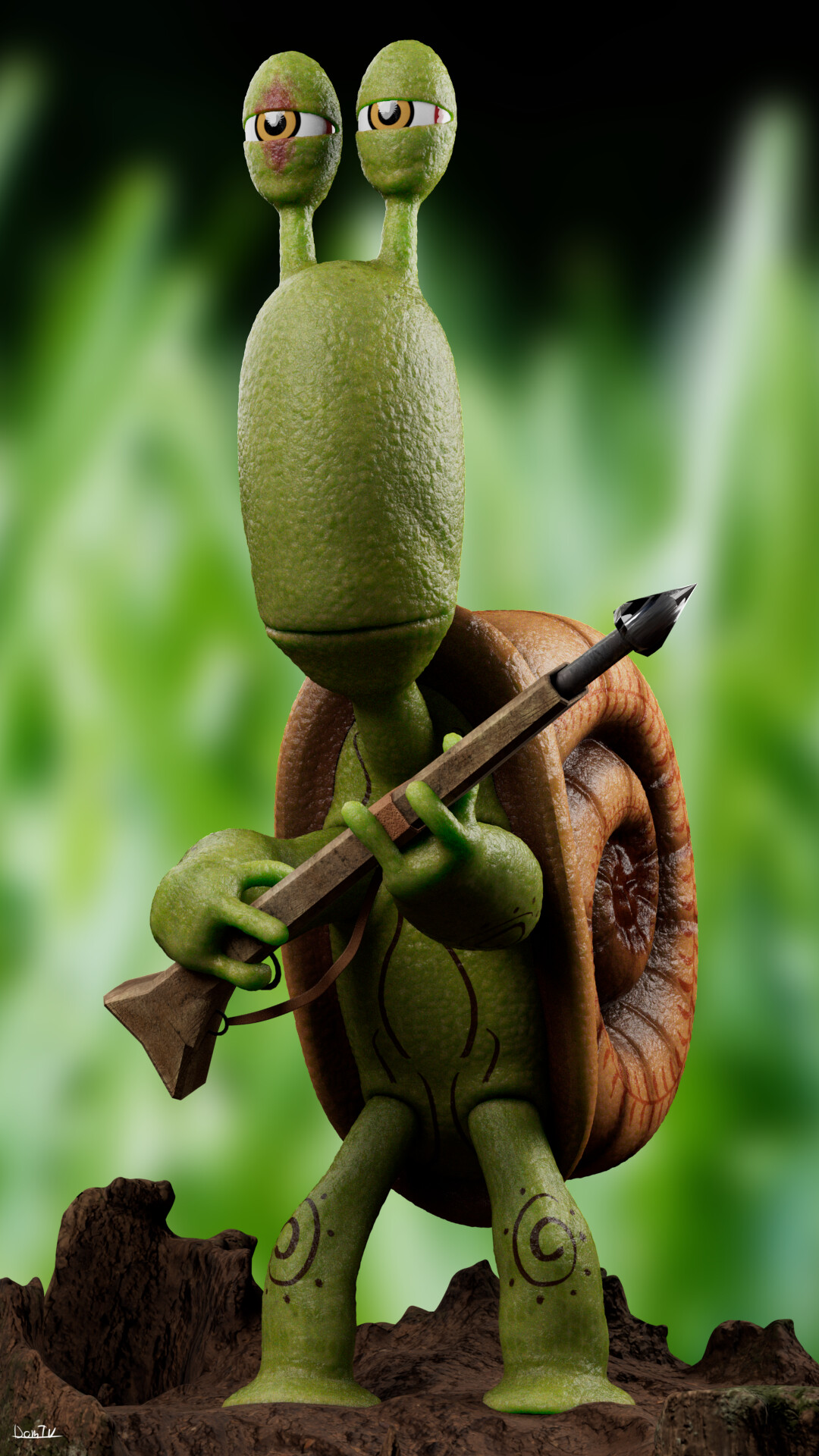 ArtStation - Snail Warrior 2022