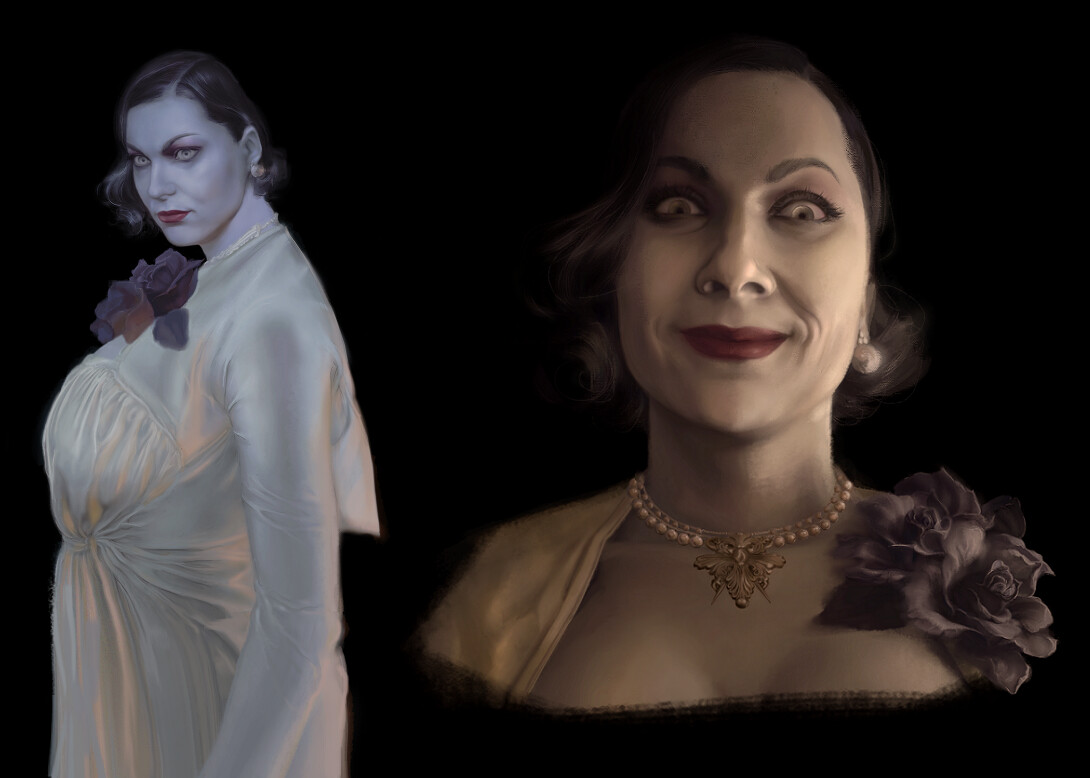 ArtStation - Lady D practice