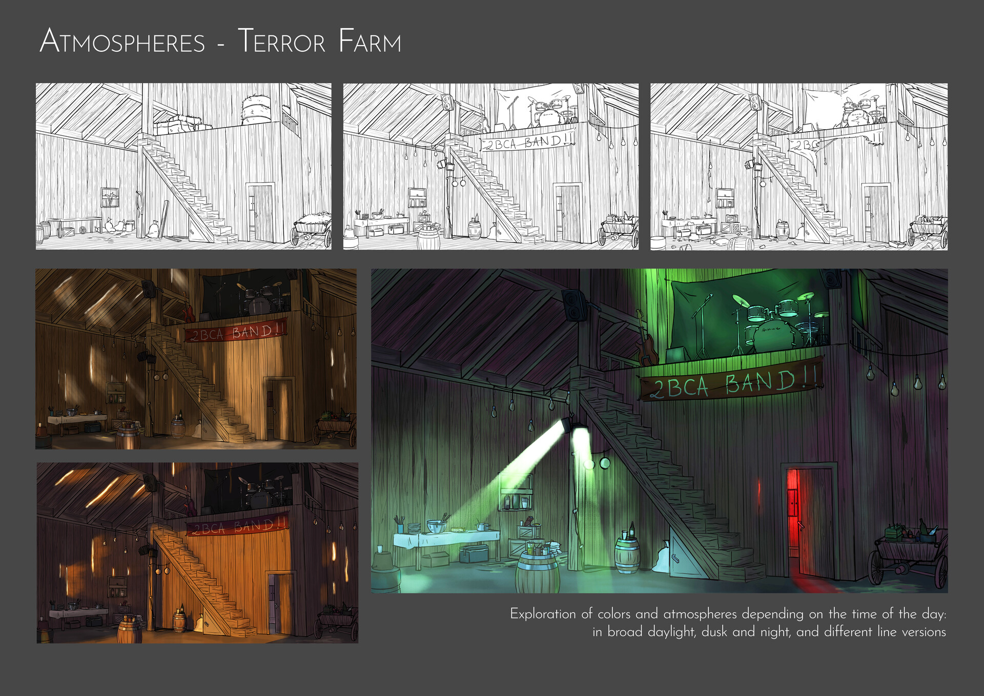ArtStation - Terror Farm - Atmospheres