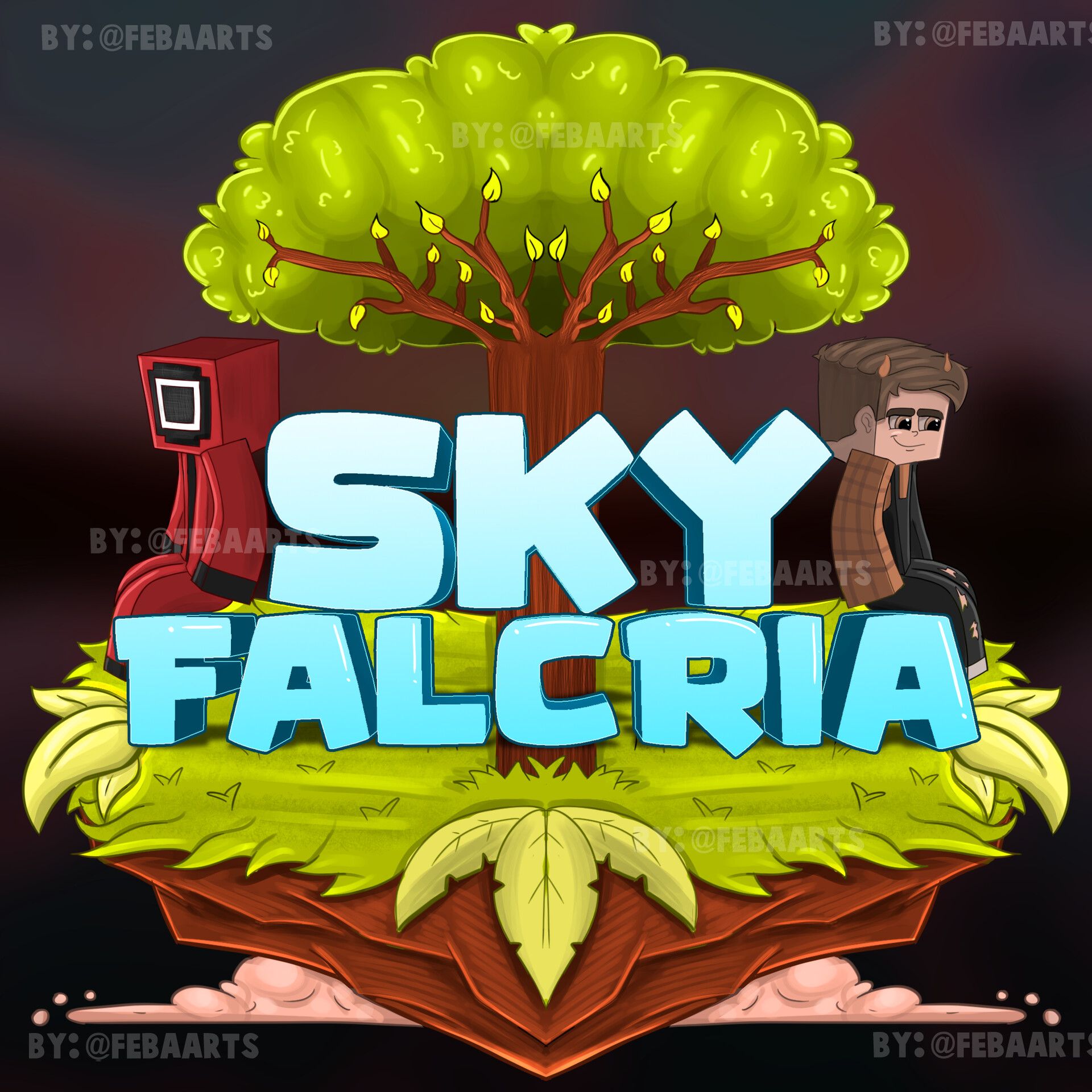 ArtStation - Minecraft Logo