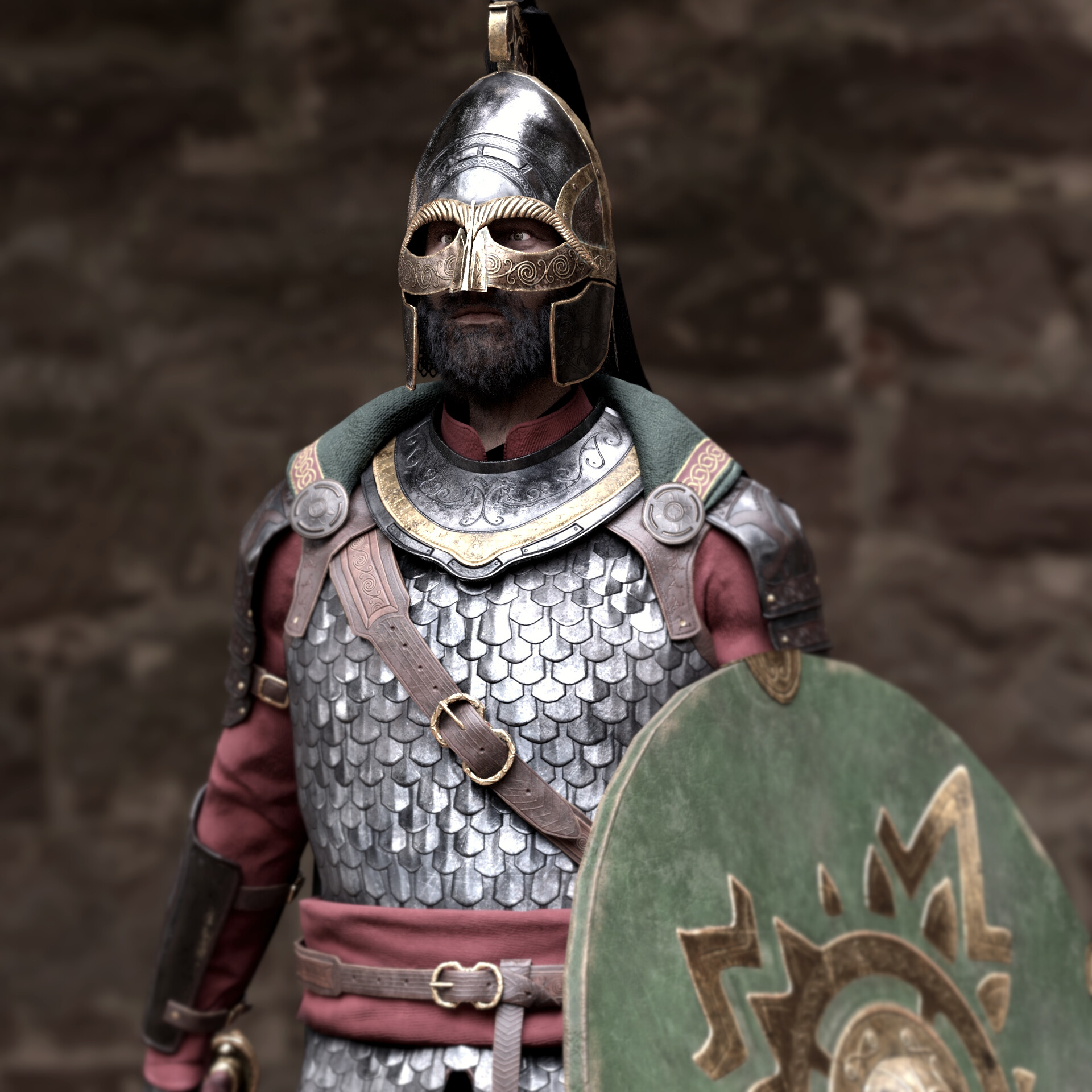 ArtStation - Royal Guard Rohan - Conquest Reimagined