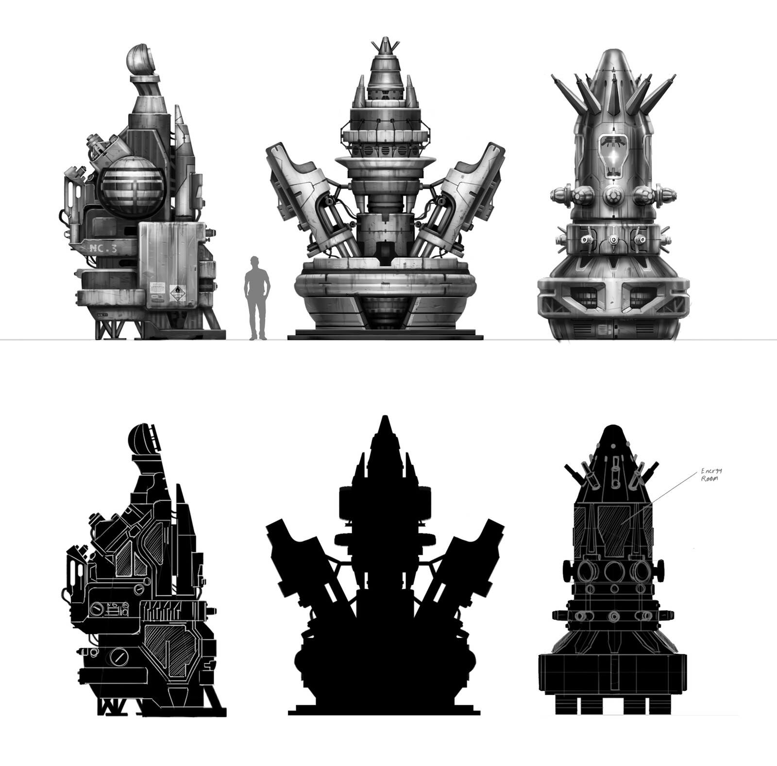 FADHEL - Energy generator sketches