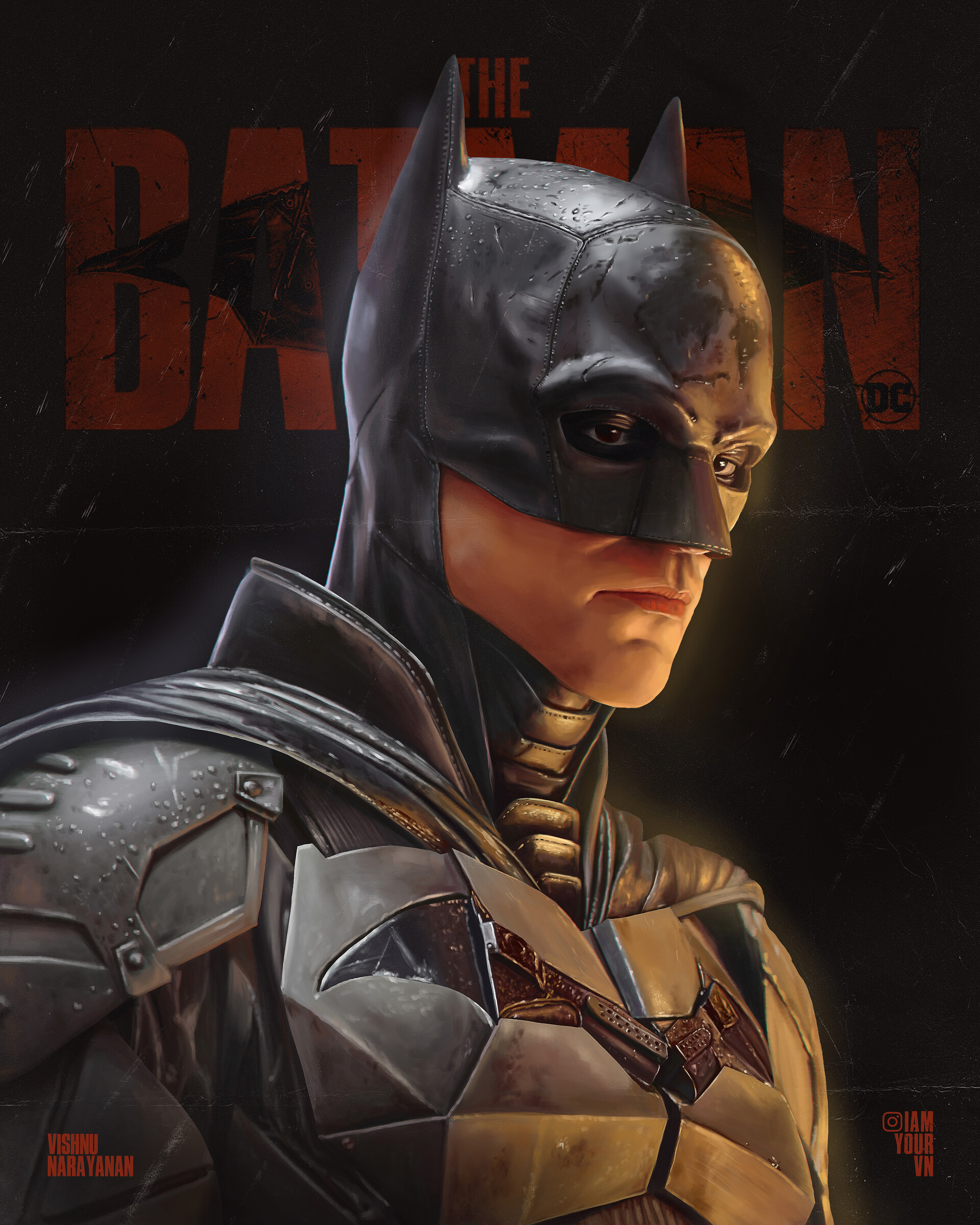 ArtStation - THE BATMAN | Digital Portrait Painting
