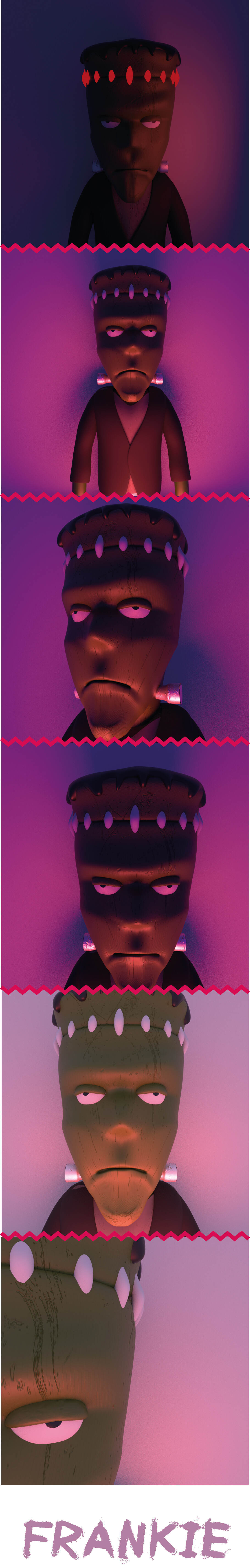 ArtStation - 3D MY FRIEND FRANKIE