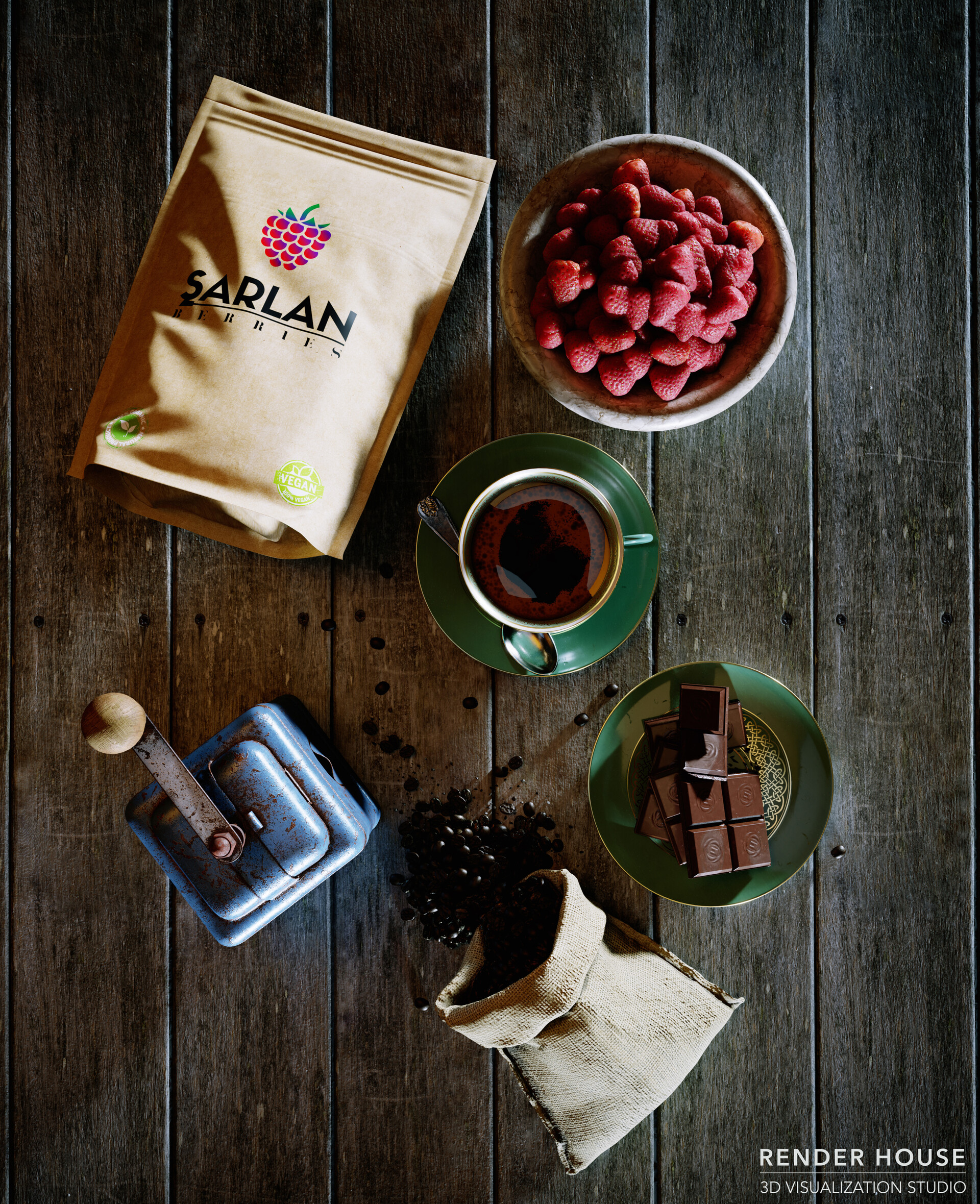 ArtStation - ŞARLAN BERRIES (CG)