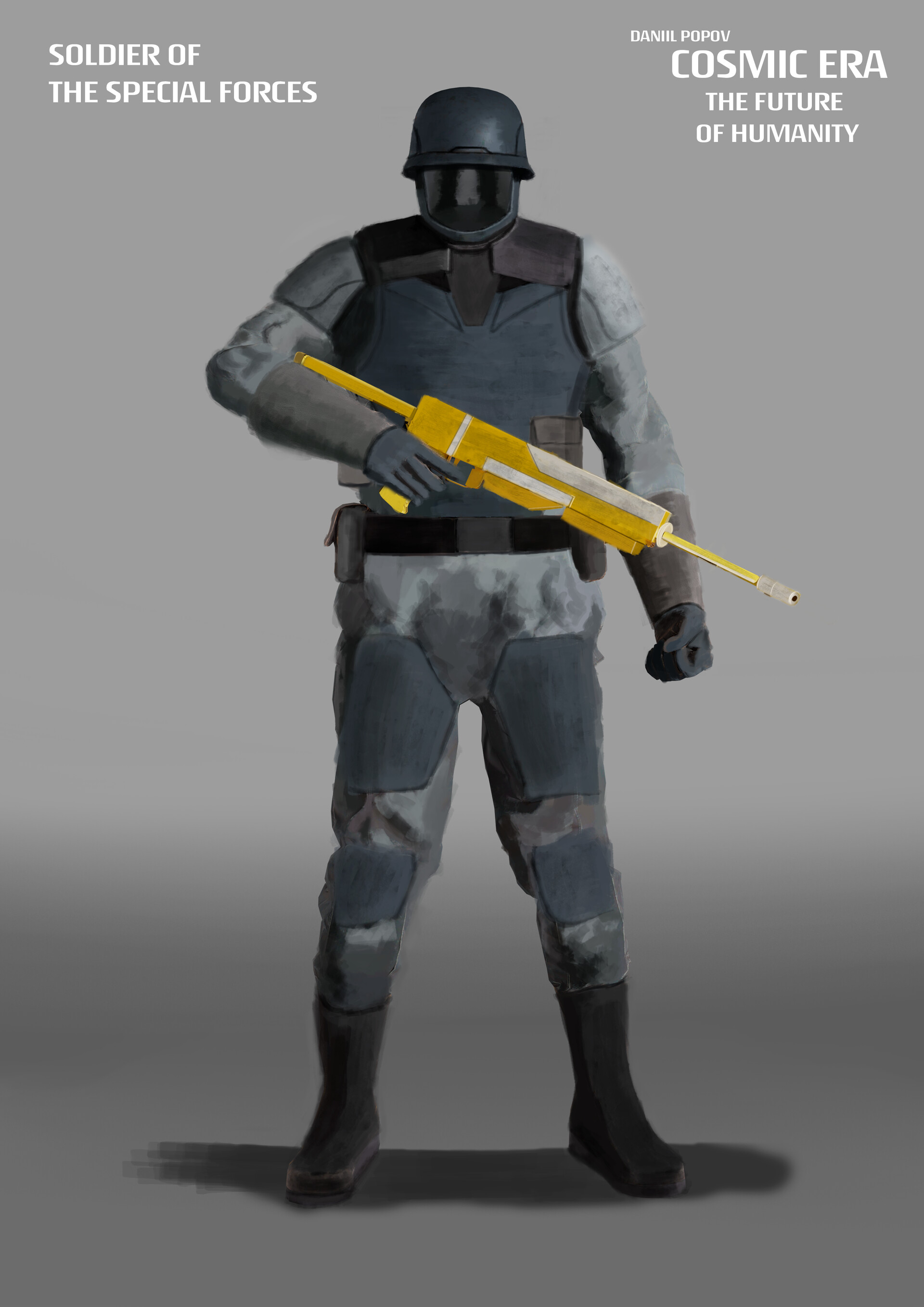 ArtStation - Cosmic Era: The Future of Humanity (Canceled) - Soldier of ...