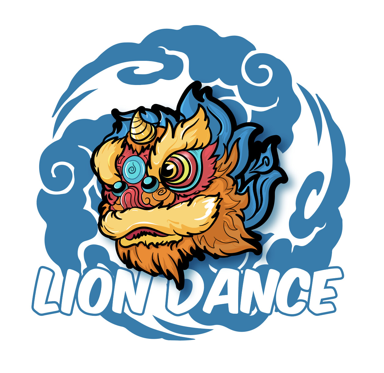 ArtStation - Chinese traditional lion image