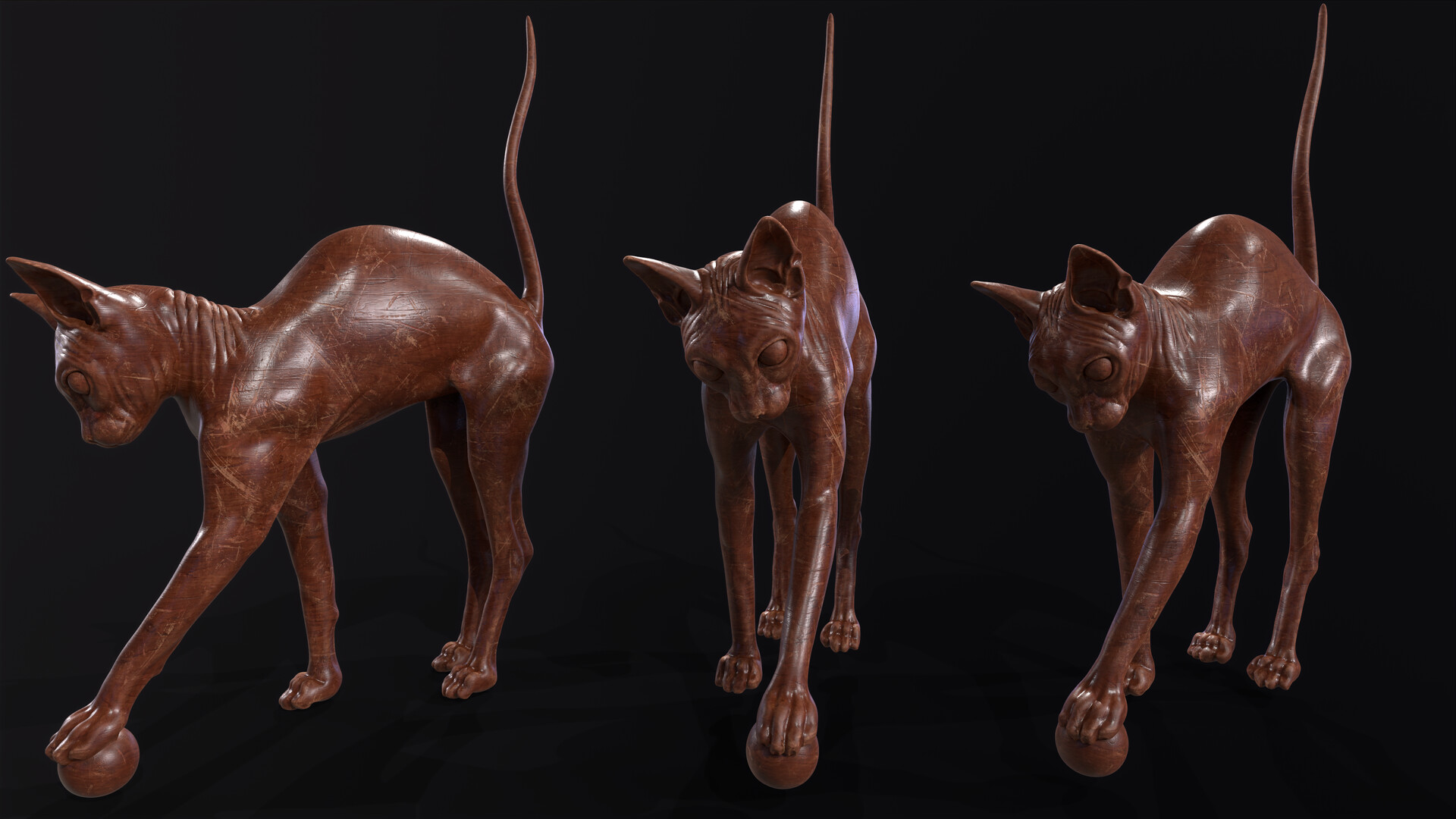 ArtStation - Sphinx Cat Sketch