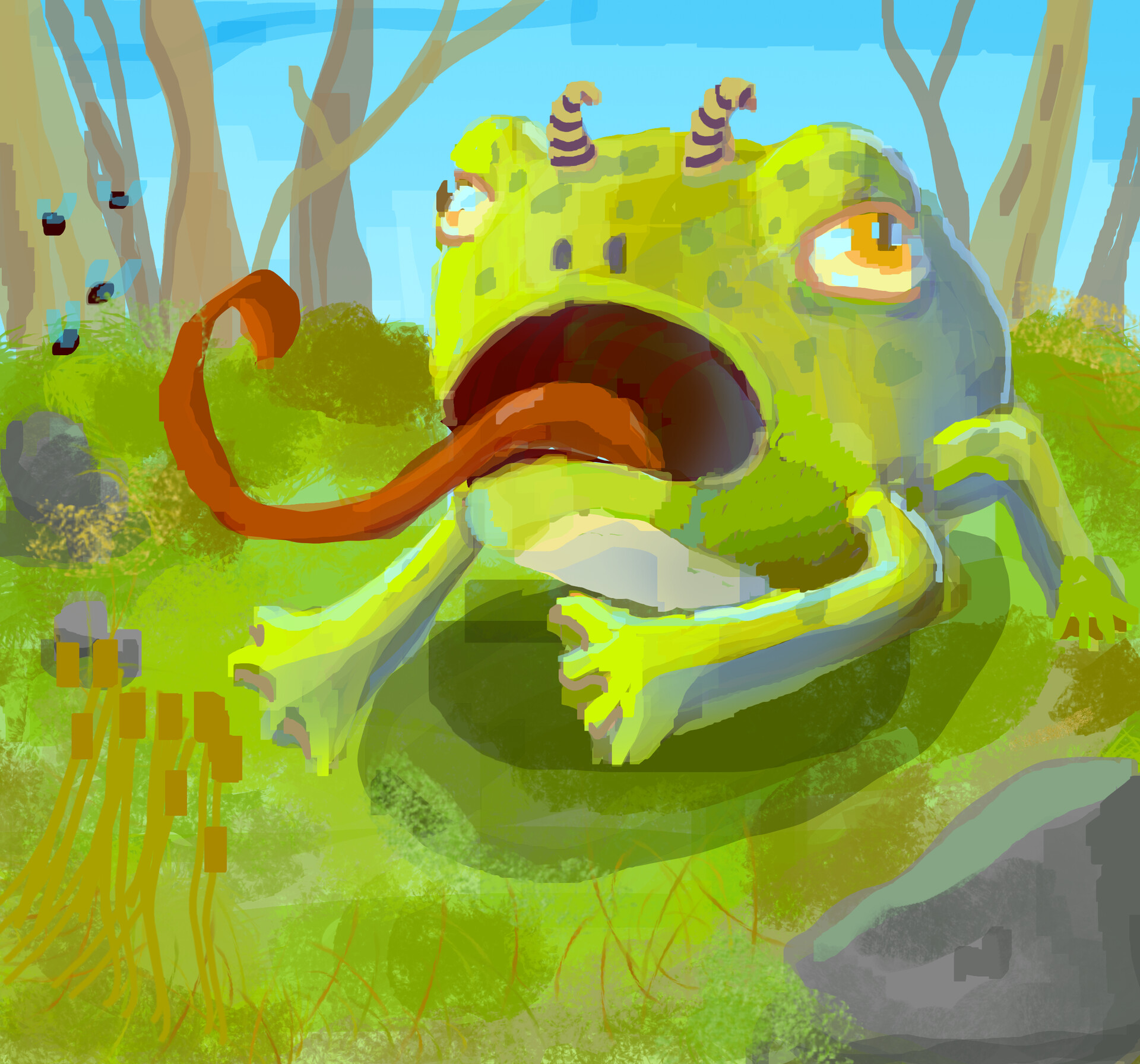 ArtStation - frogball