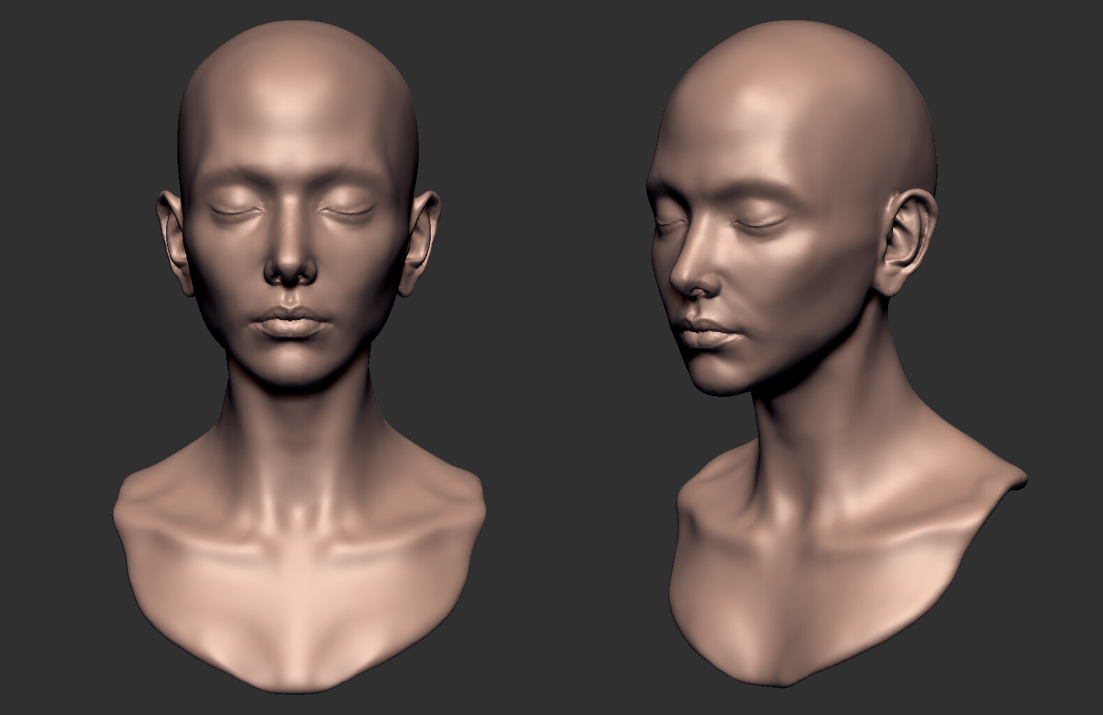 ArtStation - sketch women head