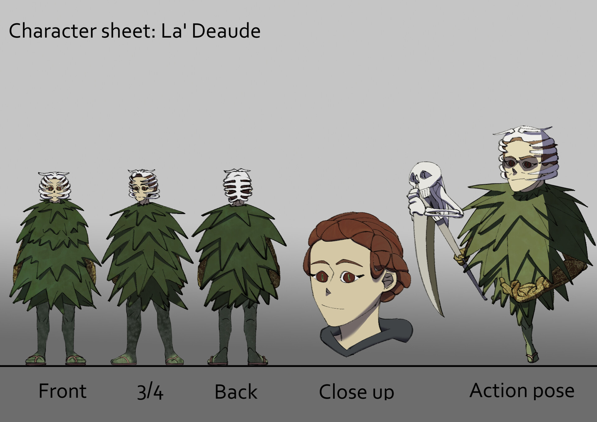 ArtStation - School Assignment: Character and Environment