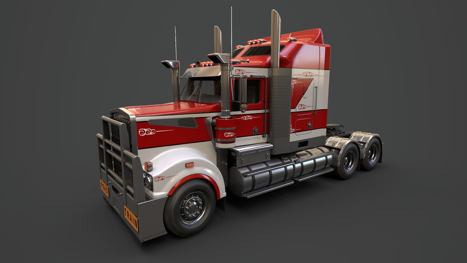 Veaceslav Condraciuc - Kenworth T909 semi truck