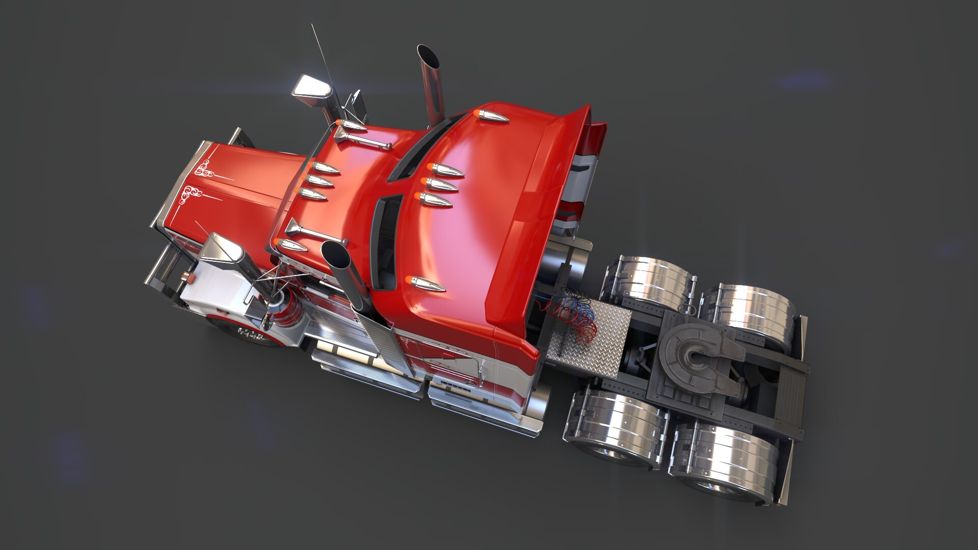 Veaceslav Condraciuc - Kenworth T909 semi truck