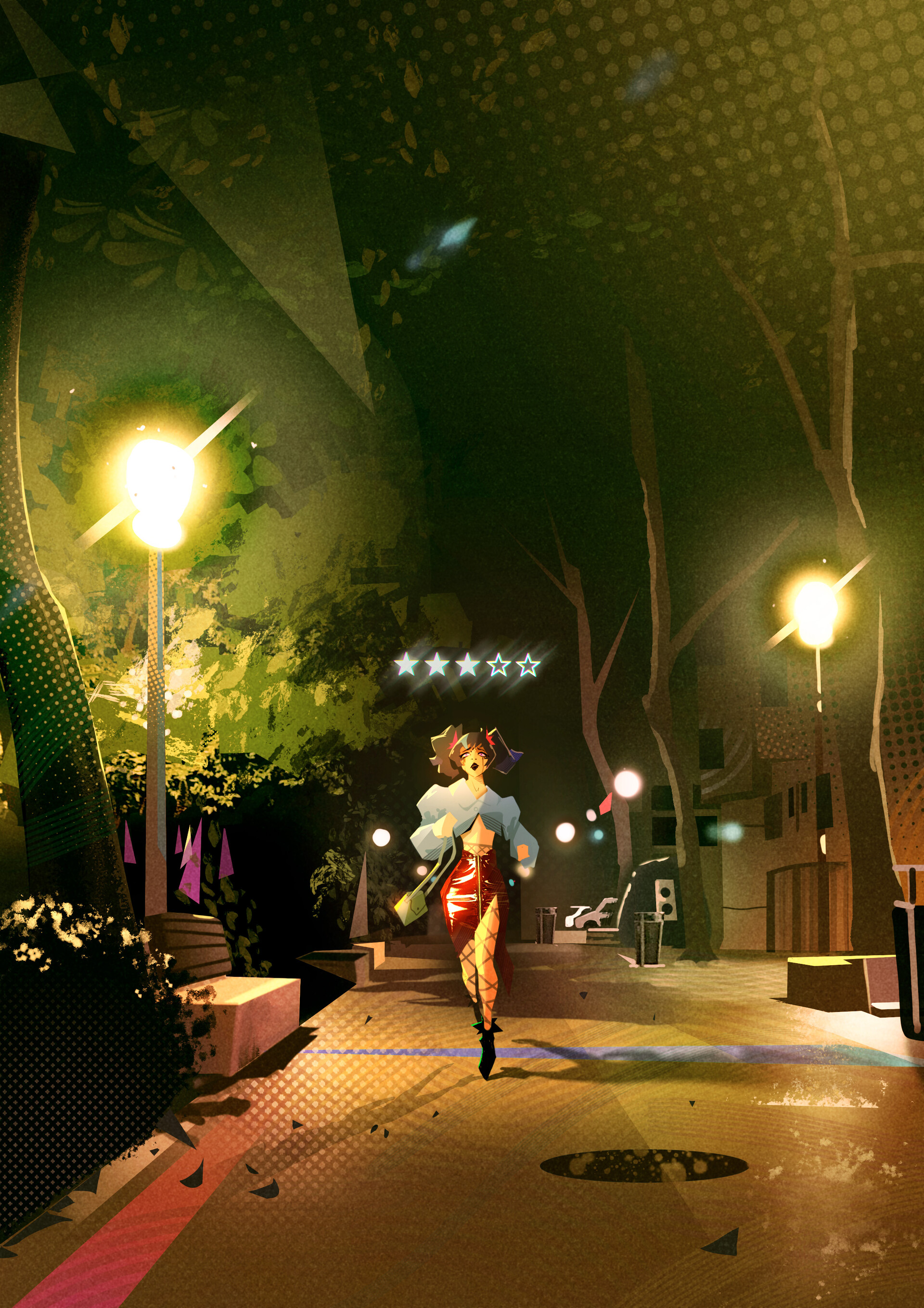 ArtStation - BREAK THE CODE: Nightclub - More environment