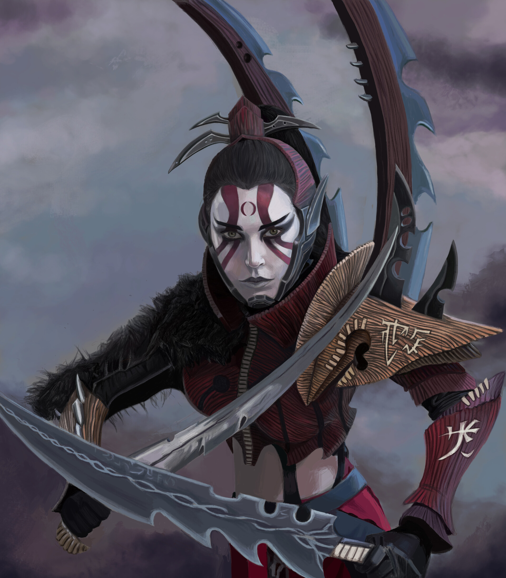 Warhammer 40k Dark Eldar Art