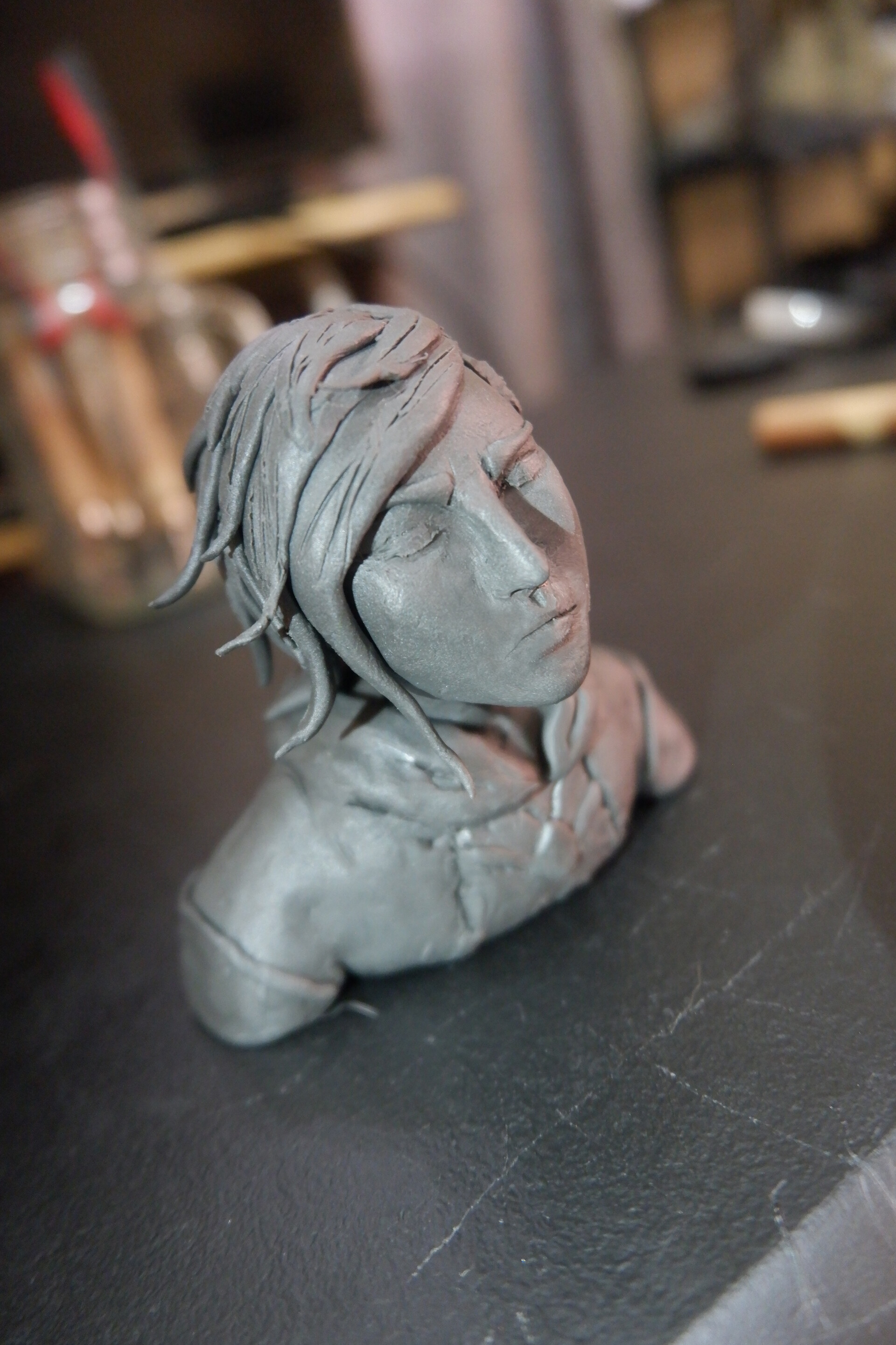 Ly Amane - Vi Arcane Clay Sculpture