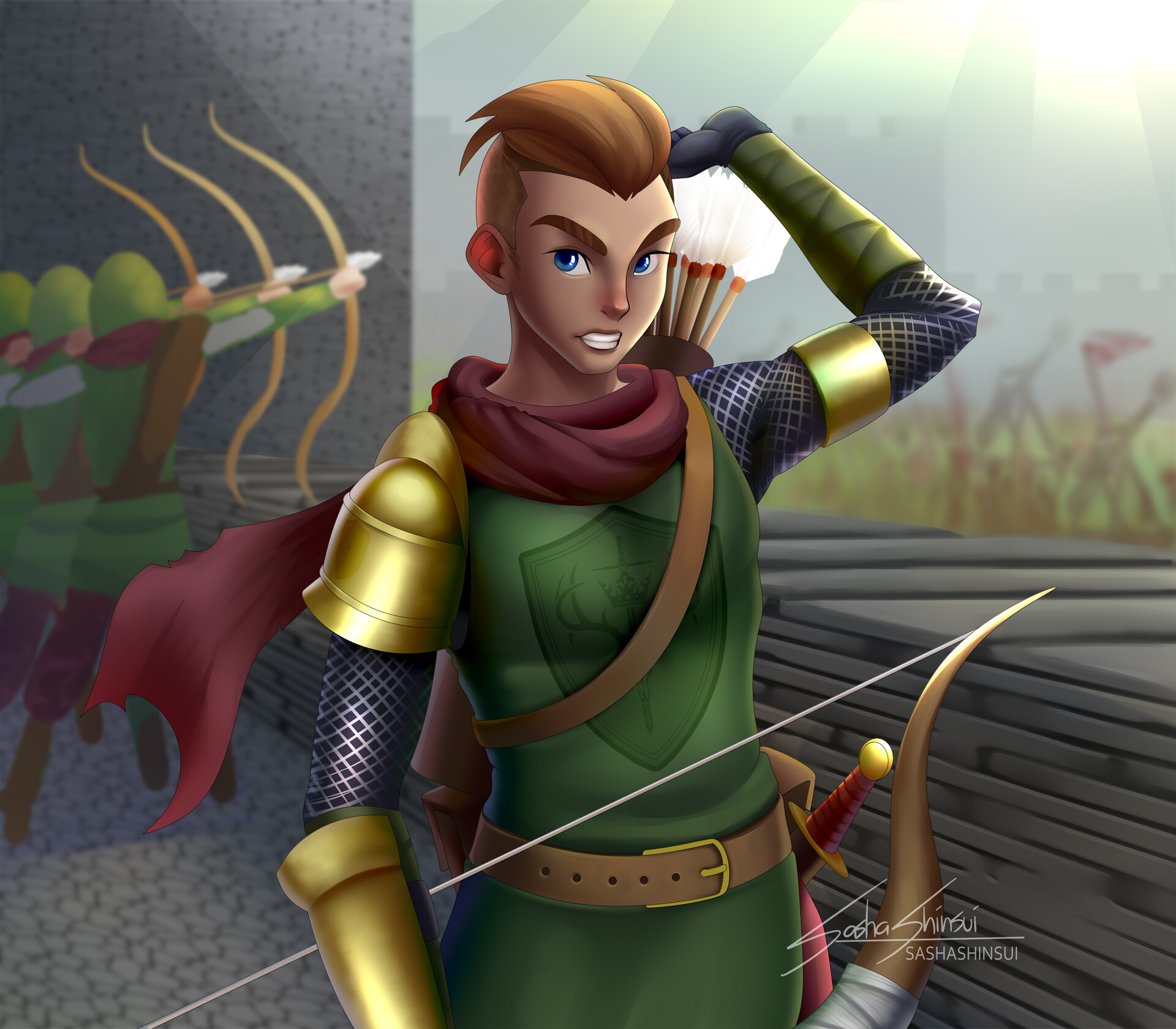 ArtStation - The Archer - OC