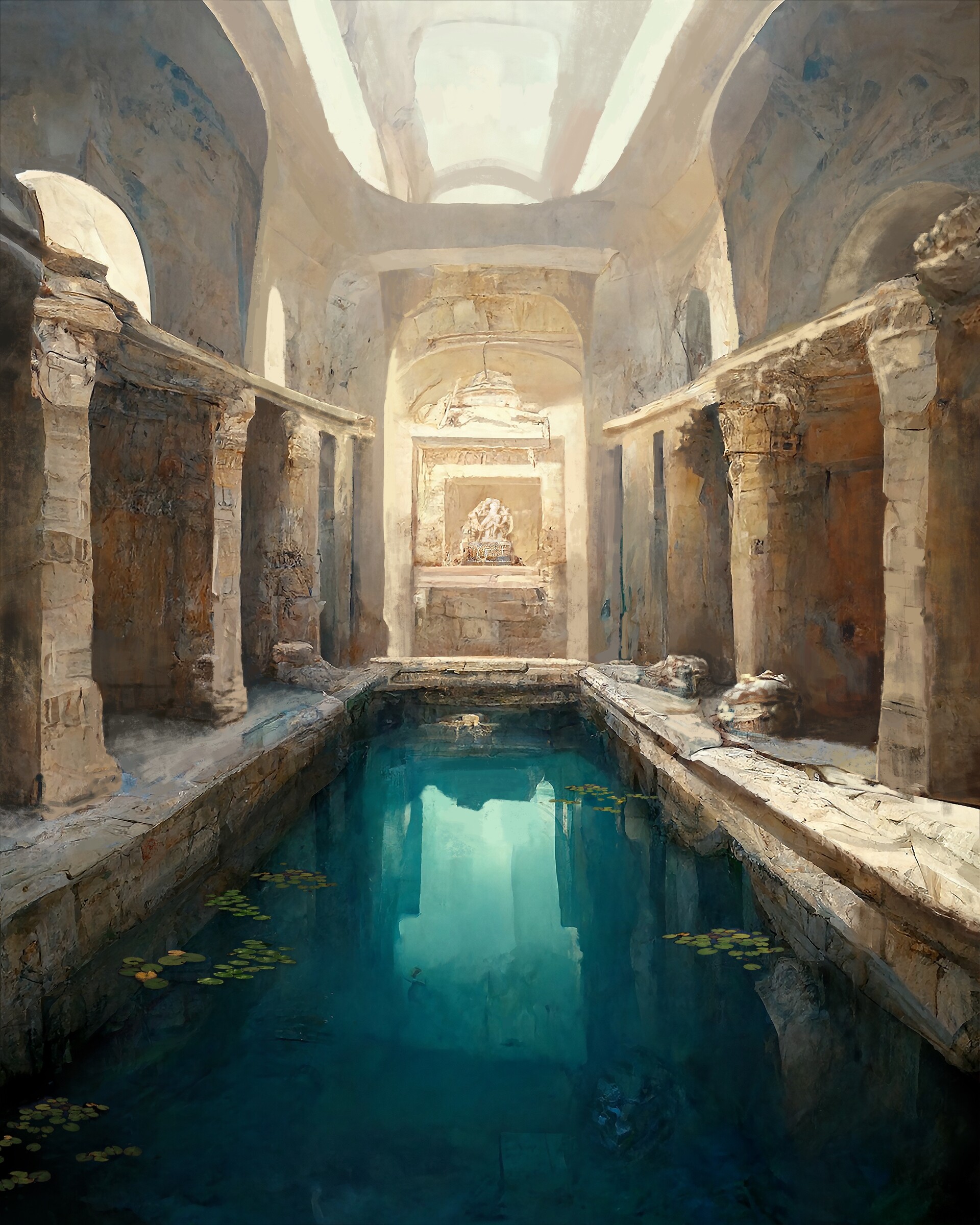 ArtStation - Roman Bath