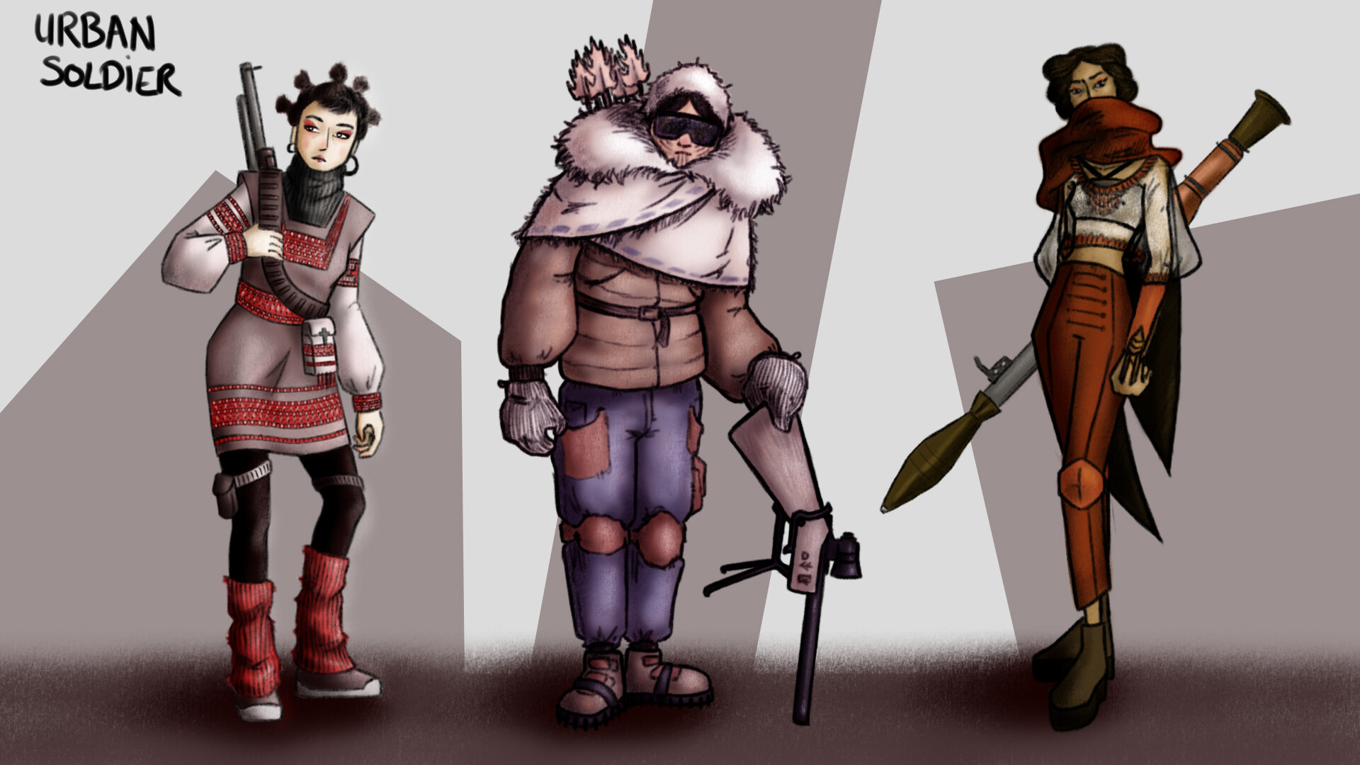 ArtStation - Urban Soldier