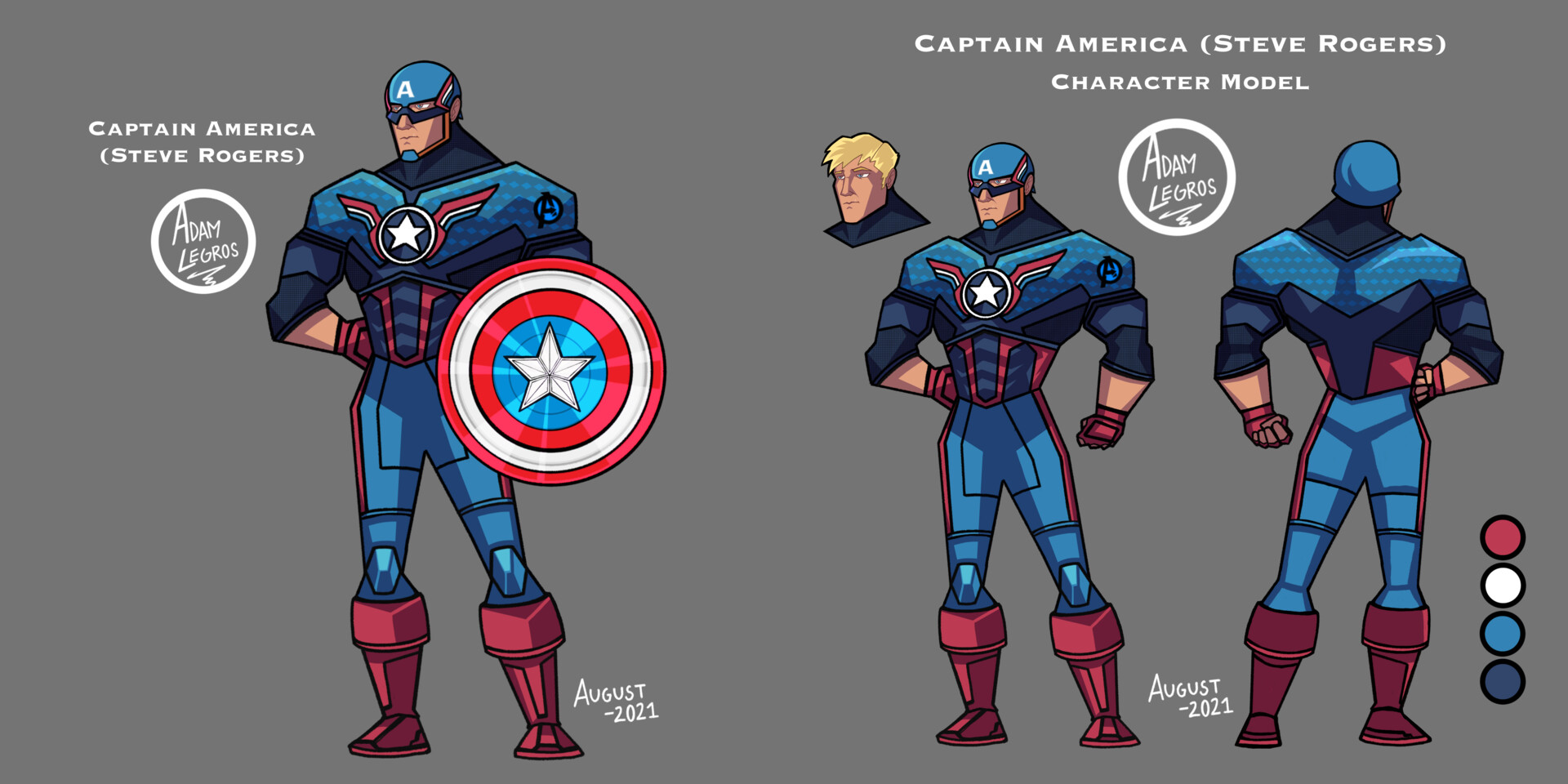 ArtStation - Captain America Redesigns