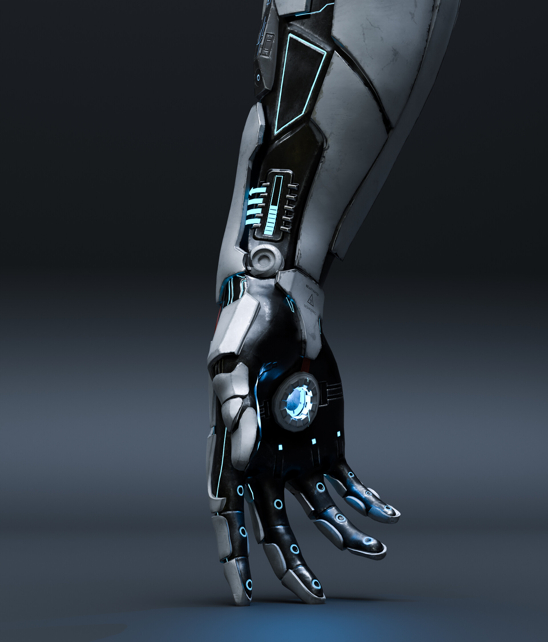 Futuristic Cybernetic Arm