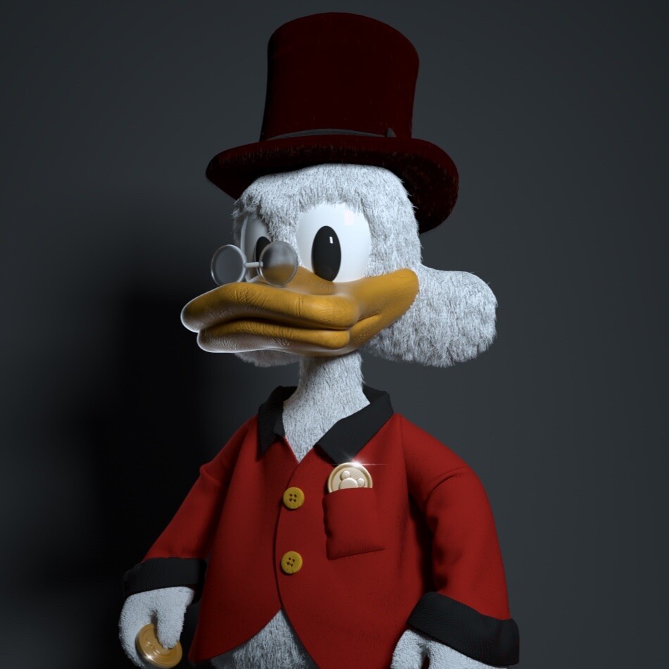 ArtStation - scrooge mcduck