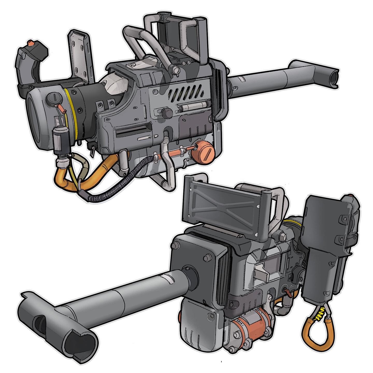 Chris Ortega - Fallout 76 Power Armor Concepts