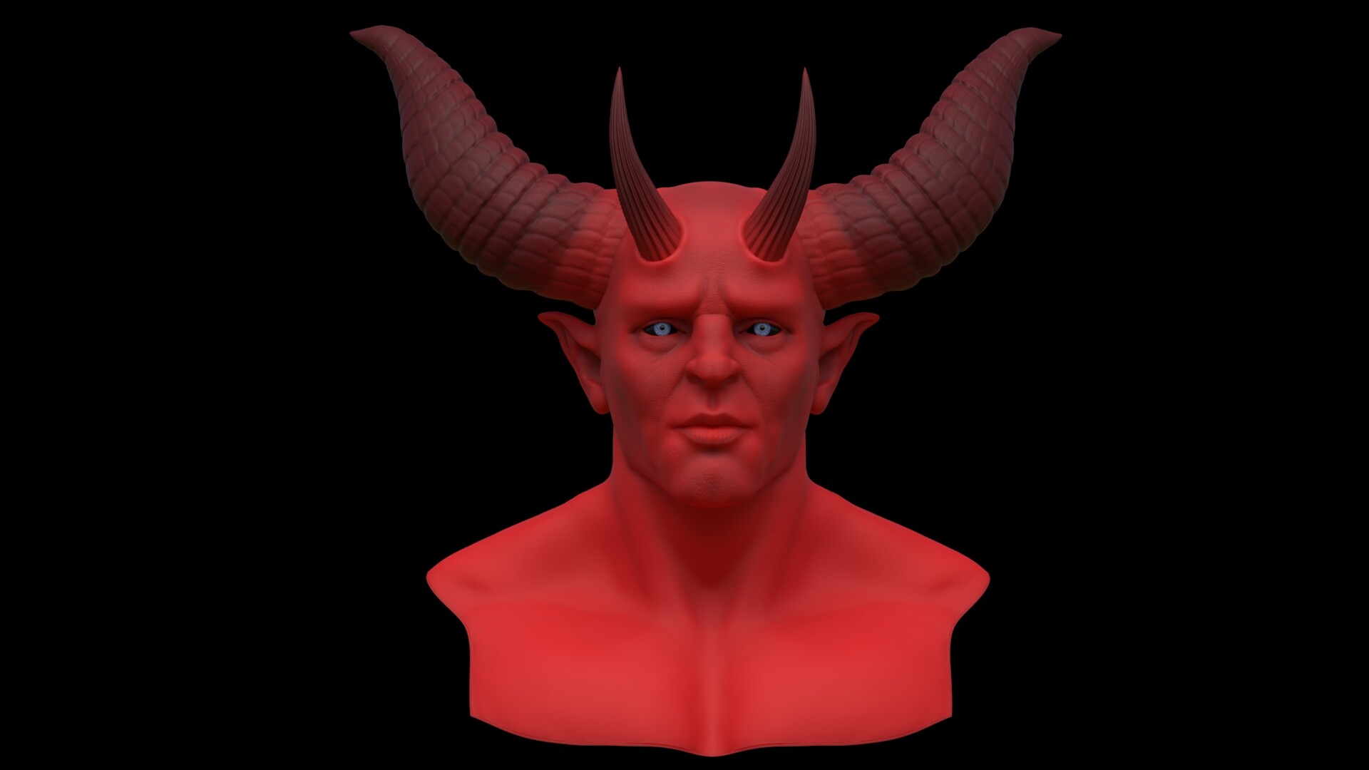 ArtStation - Devil face