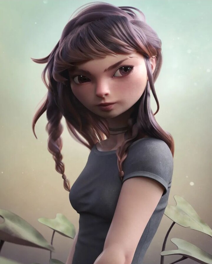 ArtStation - 3d Human Character