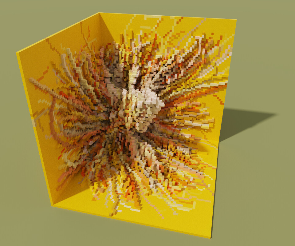 ArtStation - voxel abstract