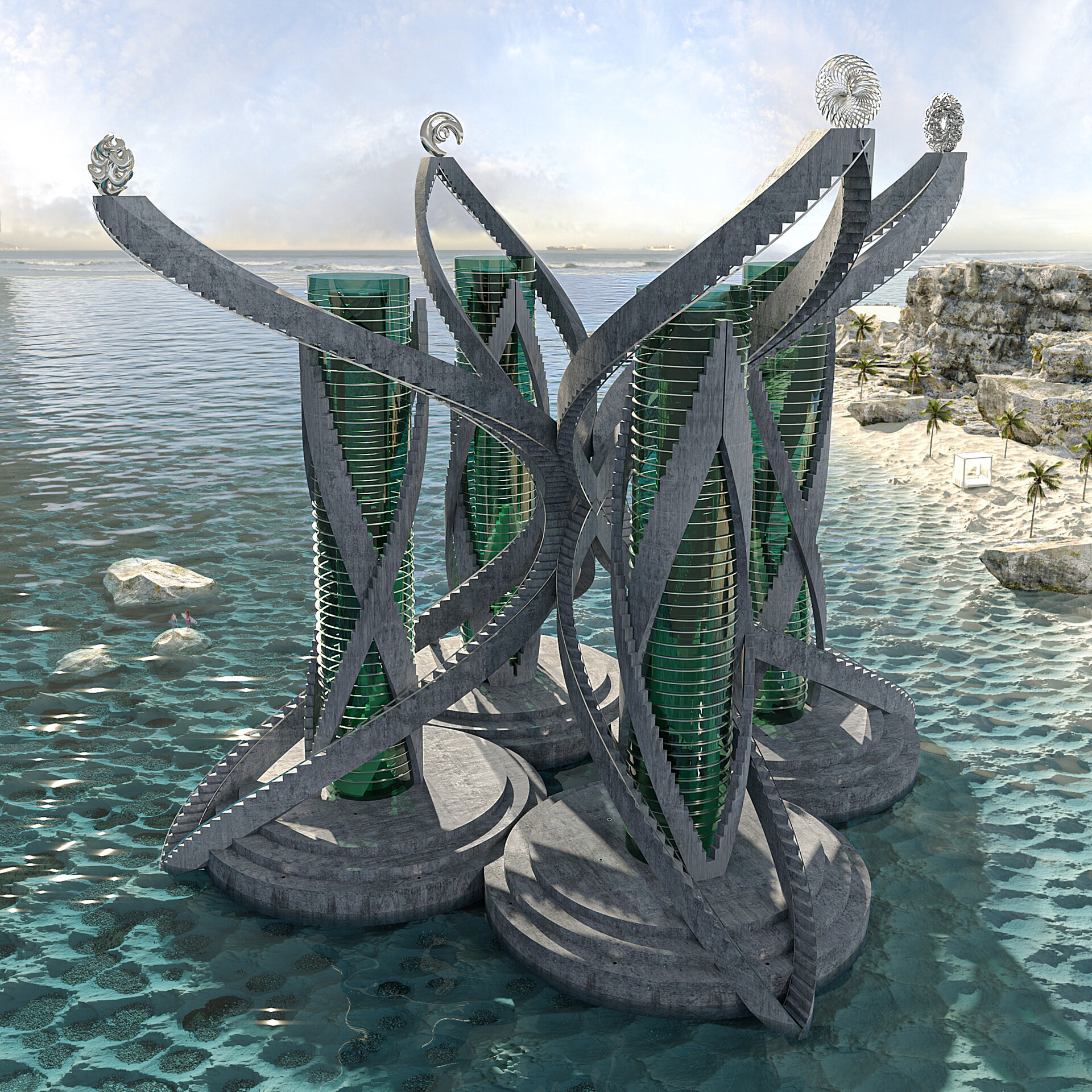 ArtStation - Sea House