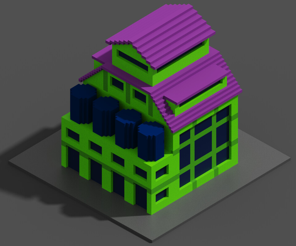 ArtStation - voxel factory