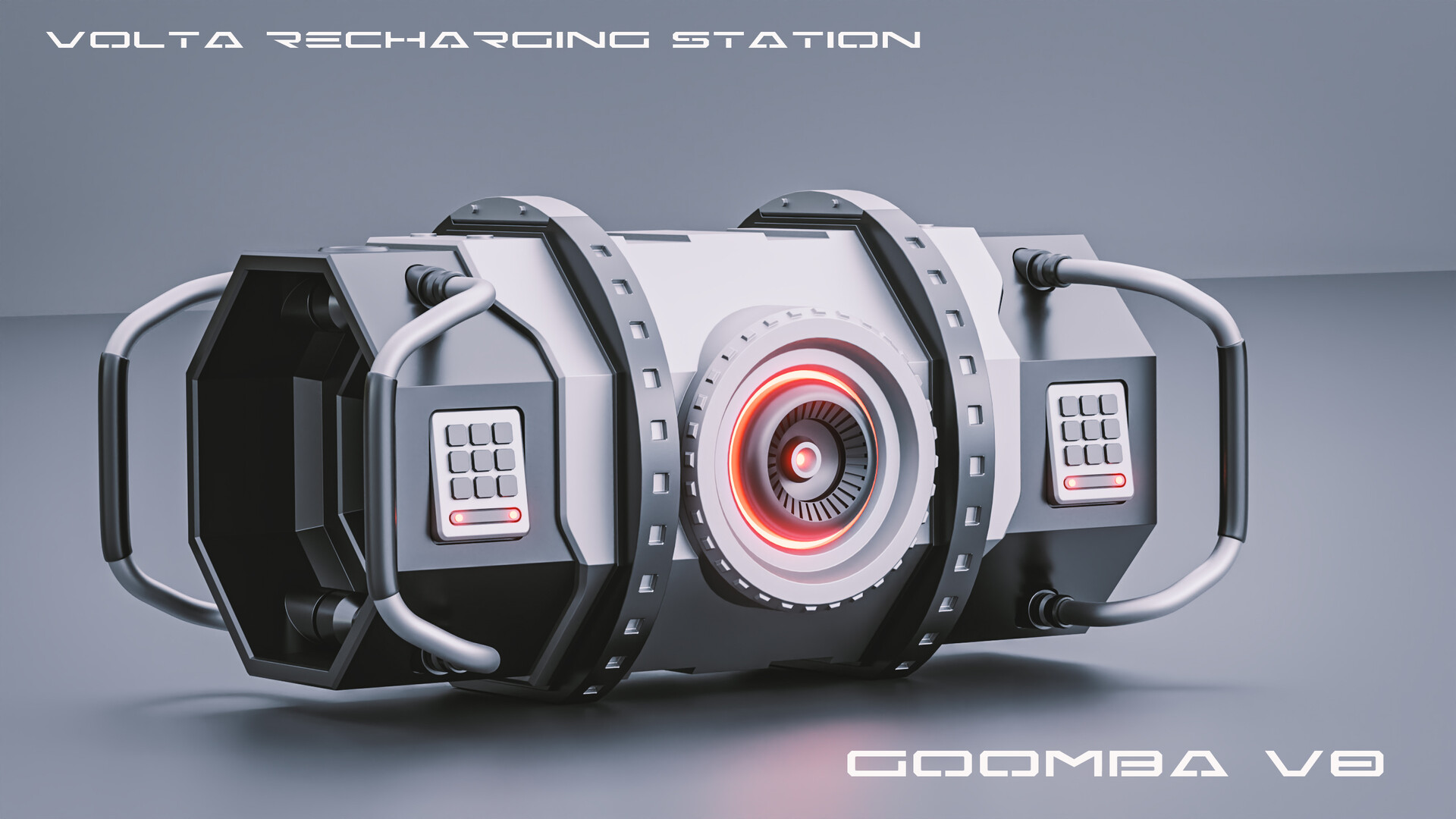 ArtStation - Volta recharging station