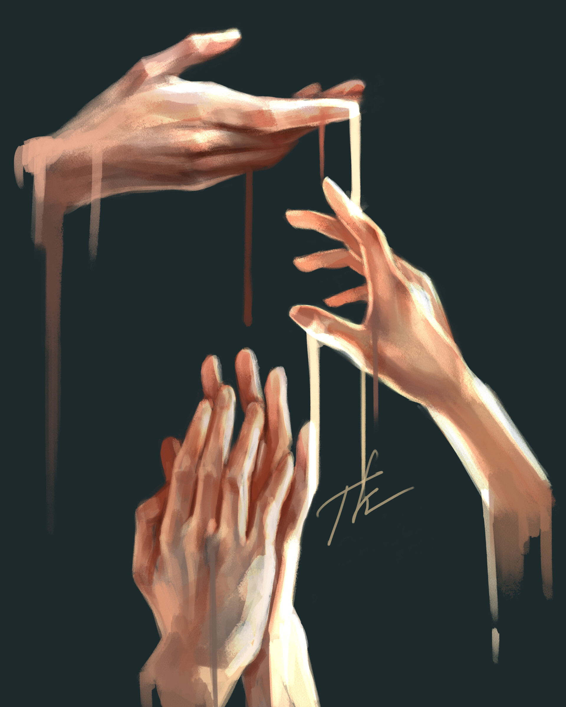 ArtStation - Hand study