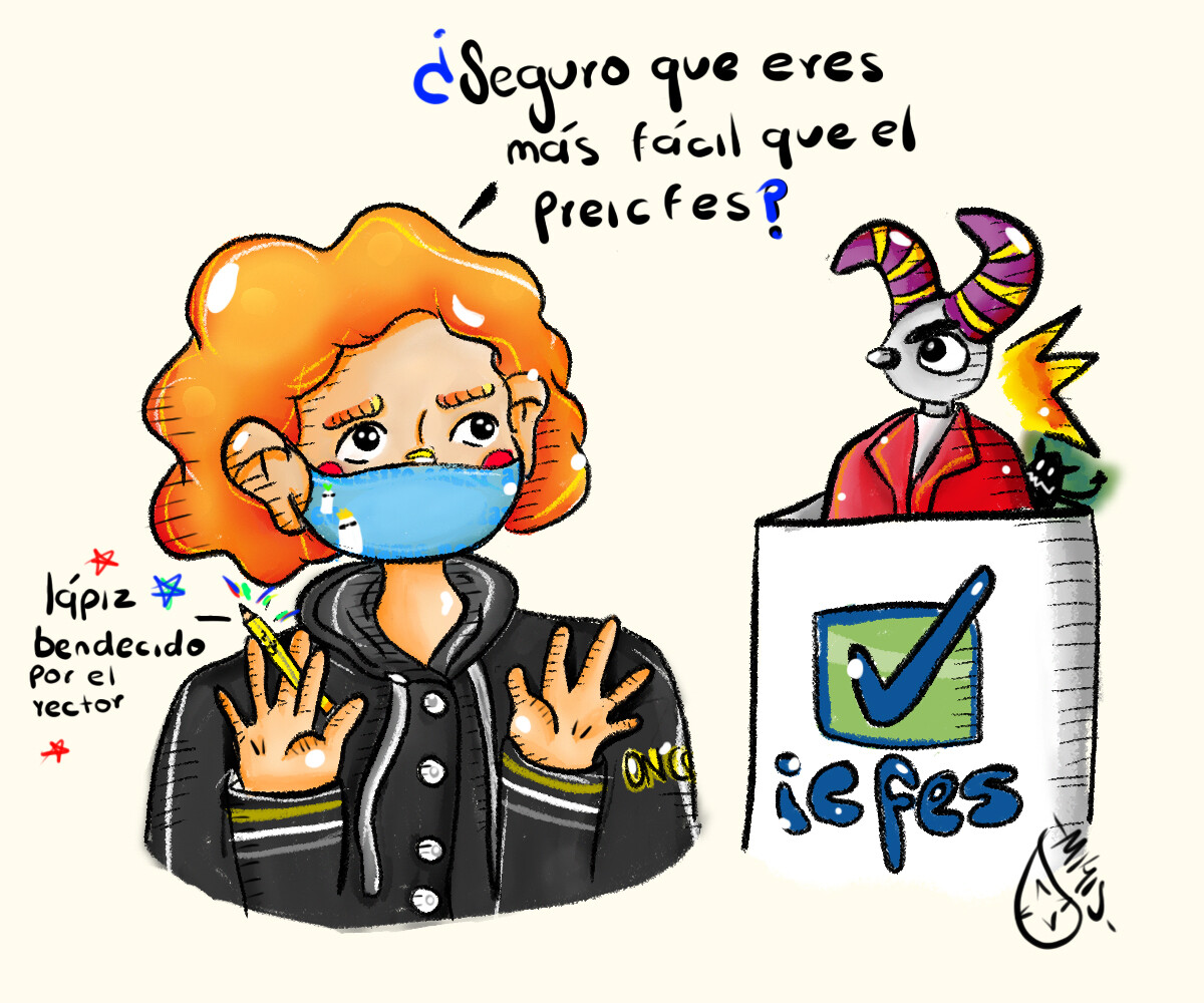 ArtStation - icfes doodle