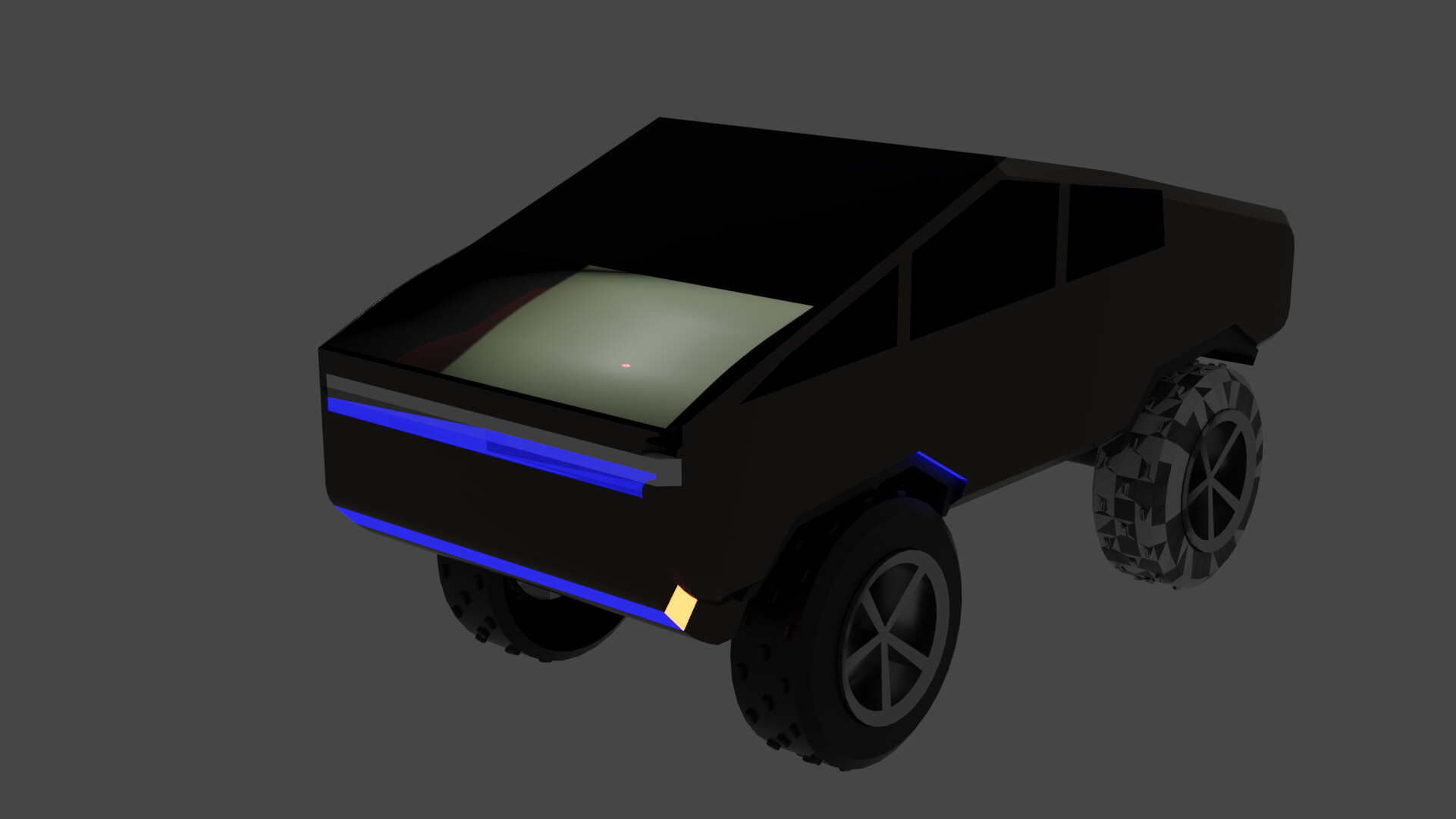 ArtStation - Tesla hammer Car