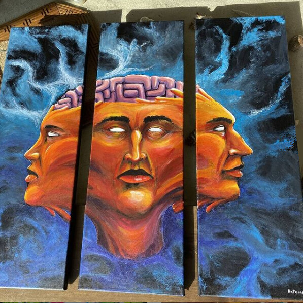 ArtStation - Three Face Man