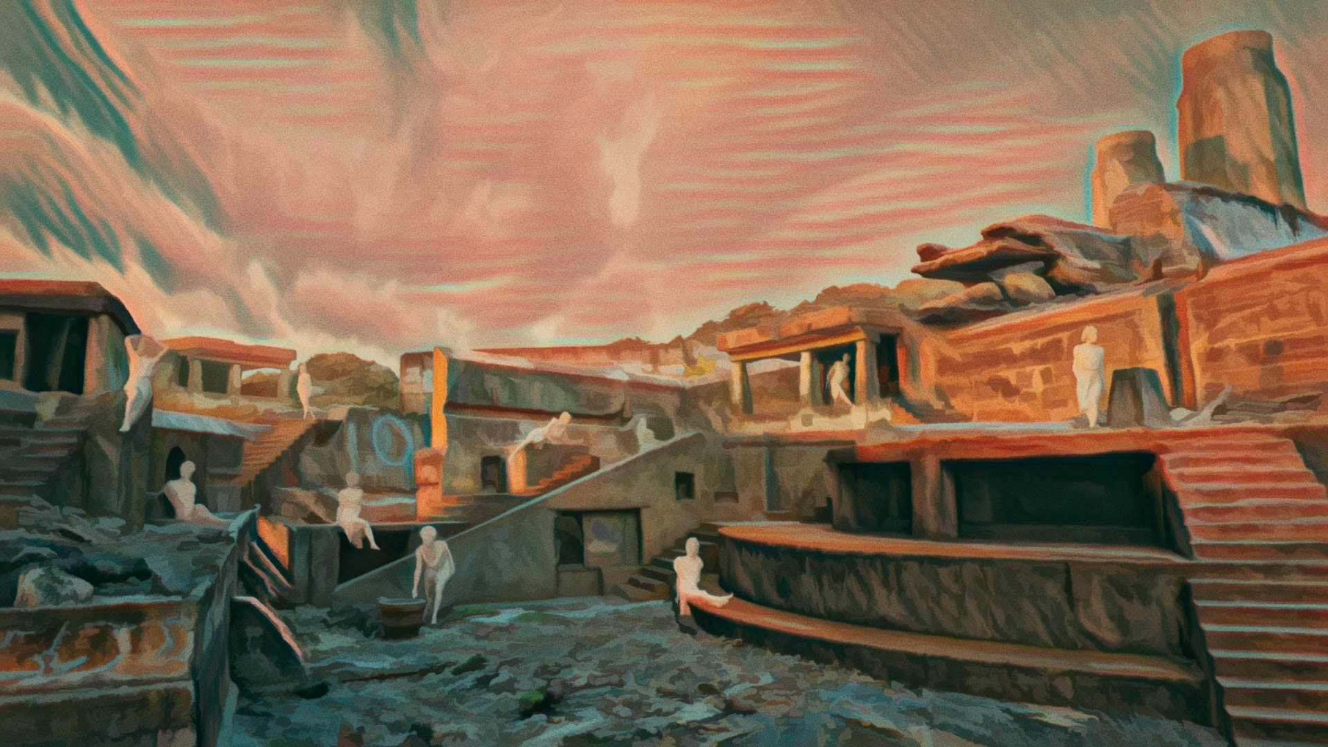 ArtStation - statues in time