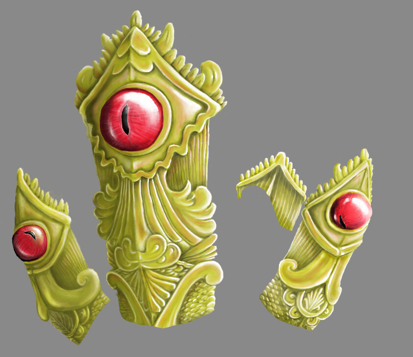 ArtStation - Eye Crown: Crown Prototype for fan fallen king