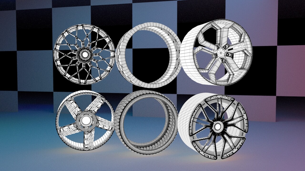 ArtStation - Alloy Wheels