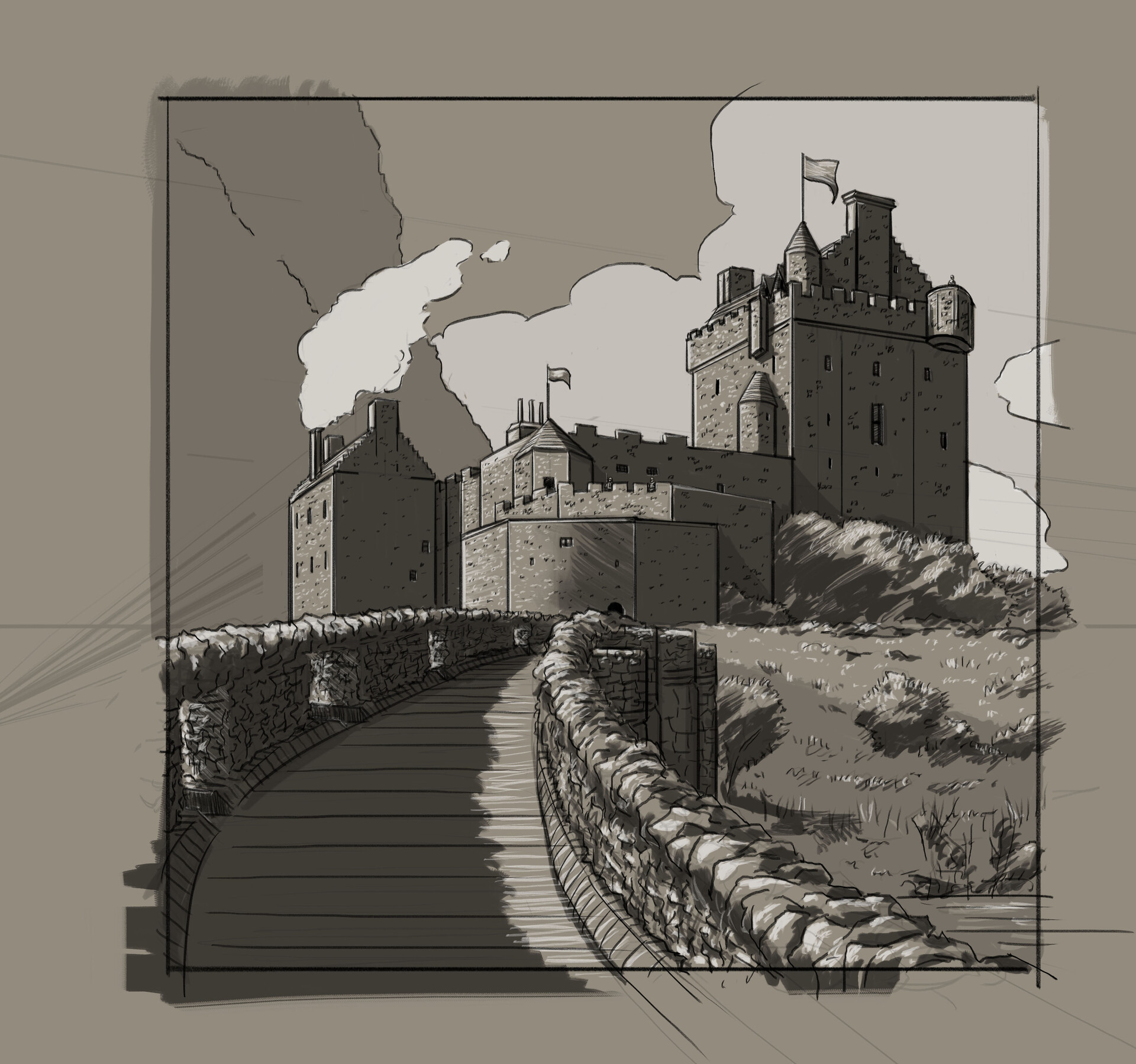 ArtStation - Perspective practice