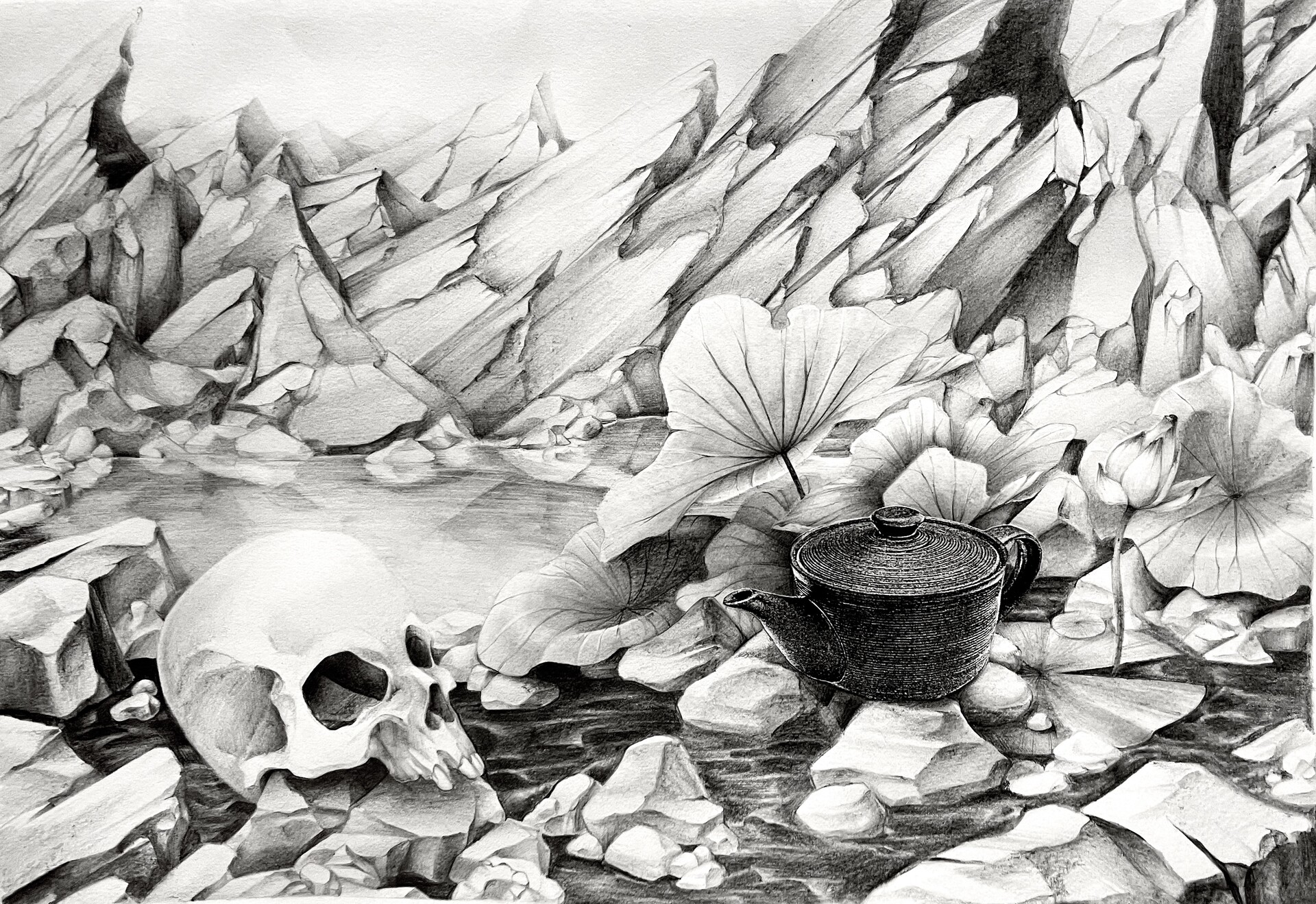 ArtStation - Drawing Fundamentals Assignment_Landscape