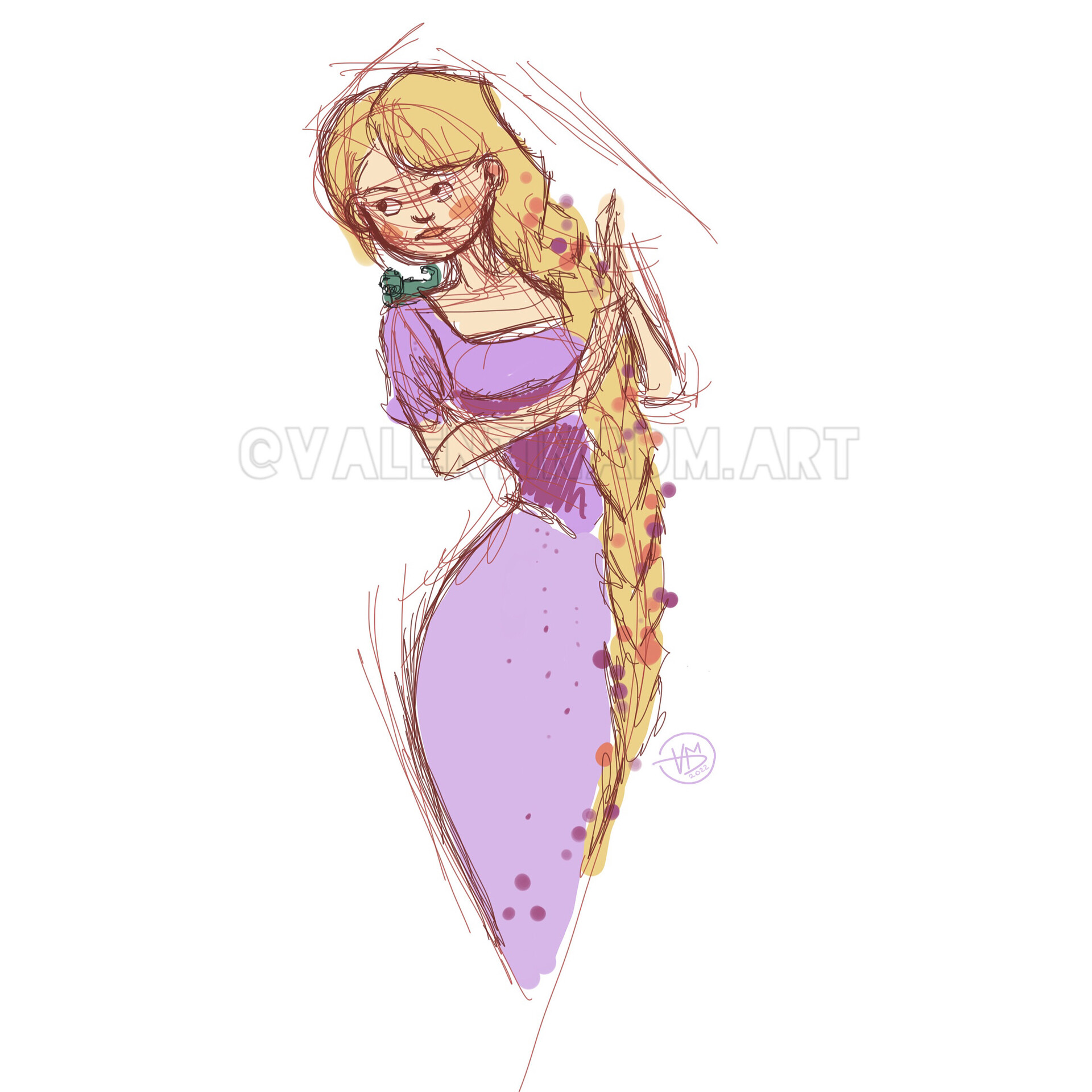 tangled rapunzel deviantart