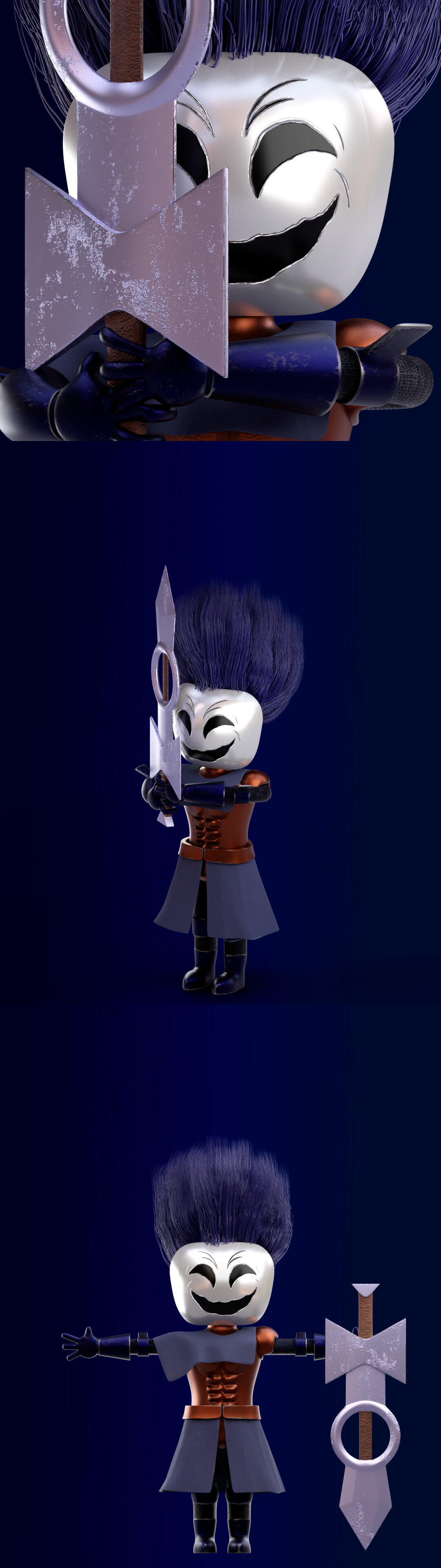 ArtStation - Dungeon hero - fallen knight